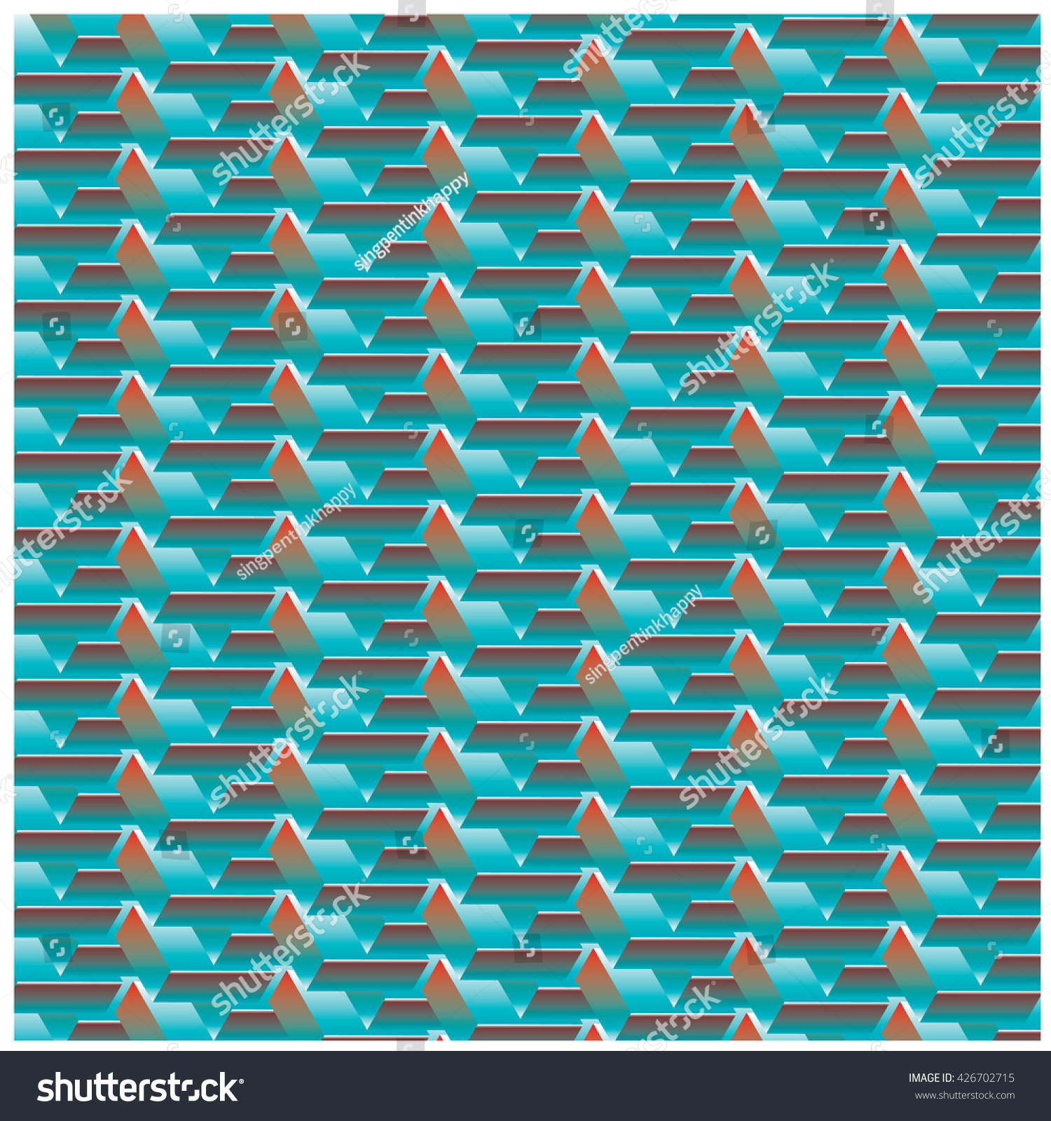 Vector Angular Blocks Pattern Background Stock Vector (Royalty Free ...