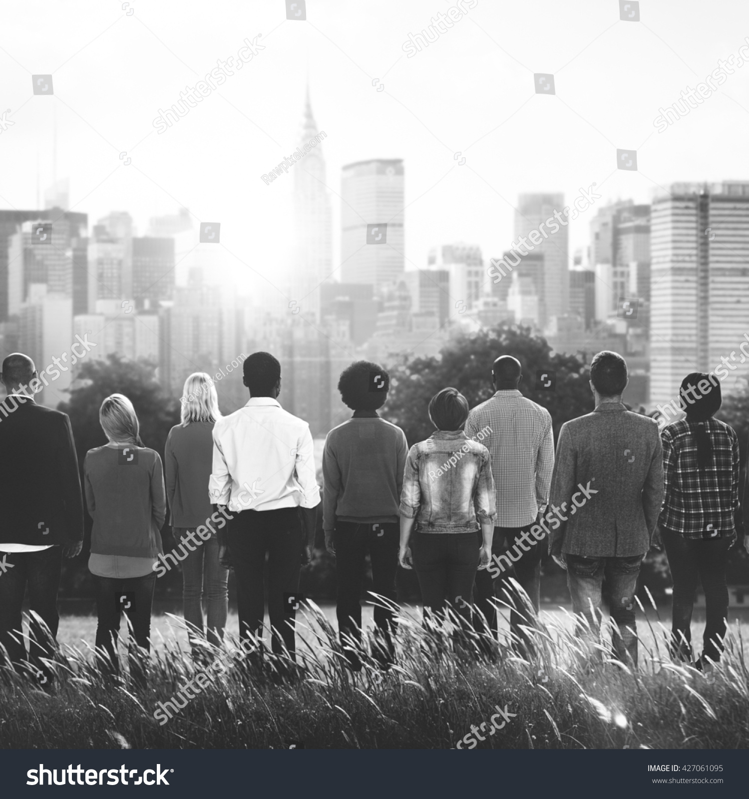 People Rear View Togetherness Corporate Team Stock Photo 427061095 ... People Rear View Togetherness Corporate Team Stock Photo 427061095 ...