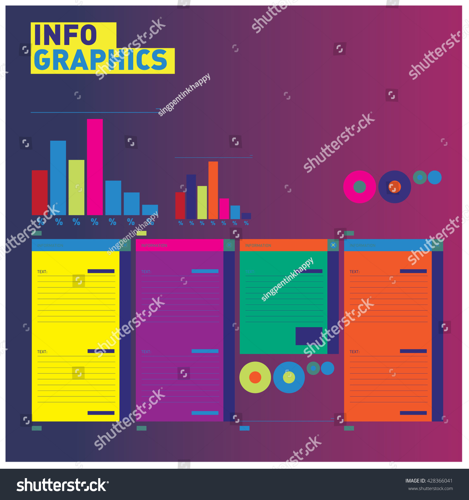Material Design Set Modern Ui Elements Stock Vector (Royalty Free) 428366041 | Shutterstock