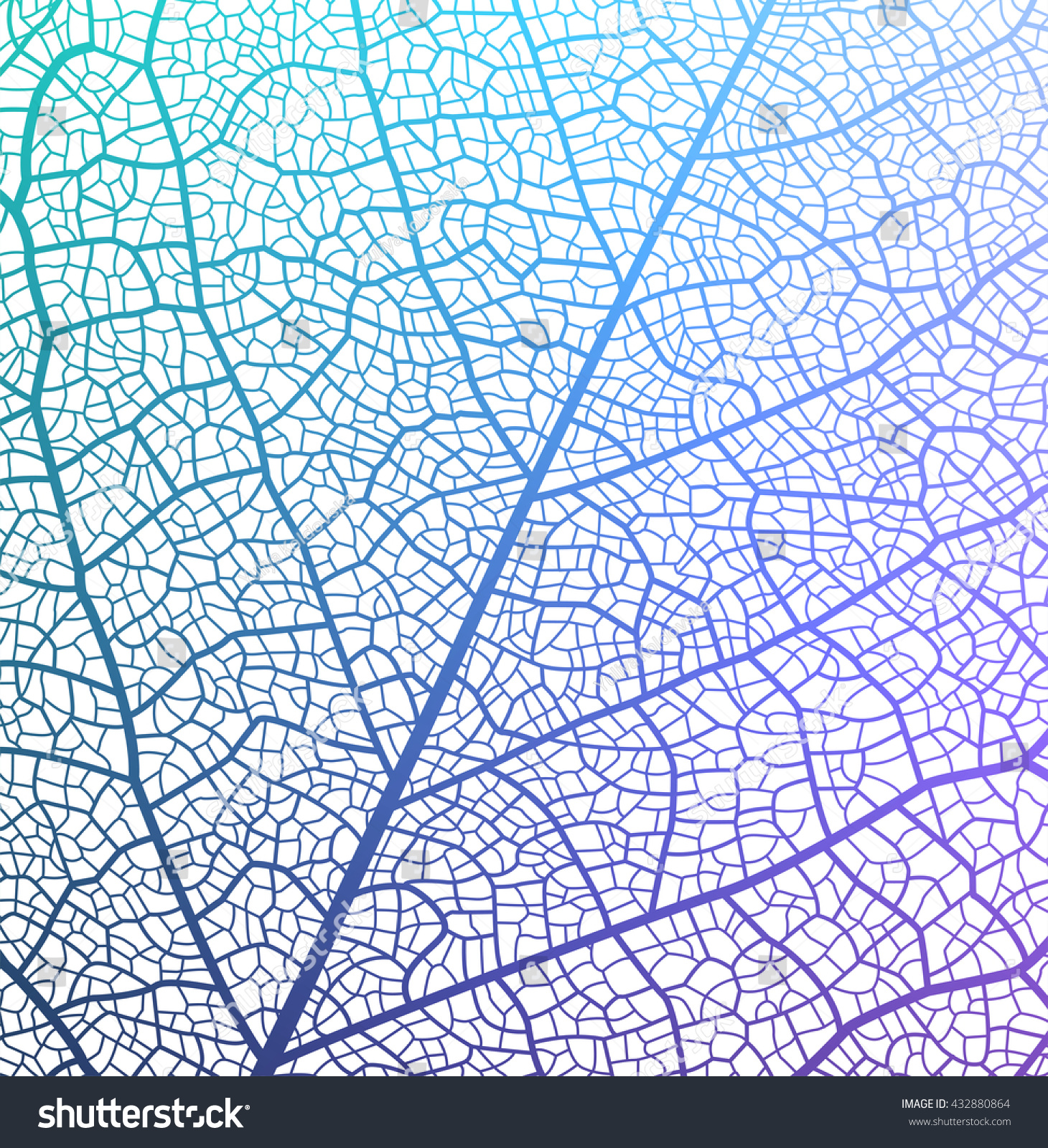 Leaf Vector Texture Pattern Stock Vector (Royalty Free) 432880864 ...