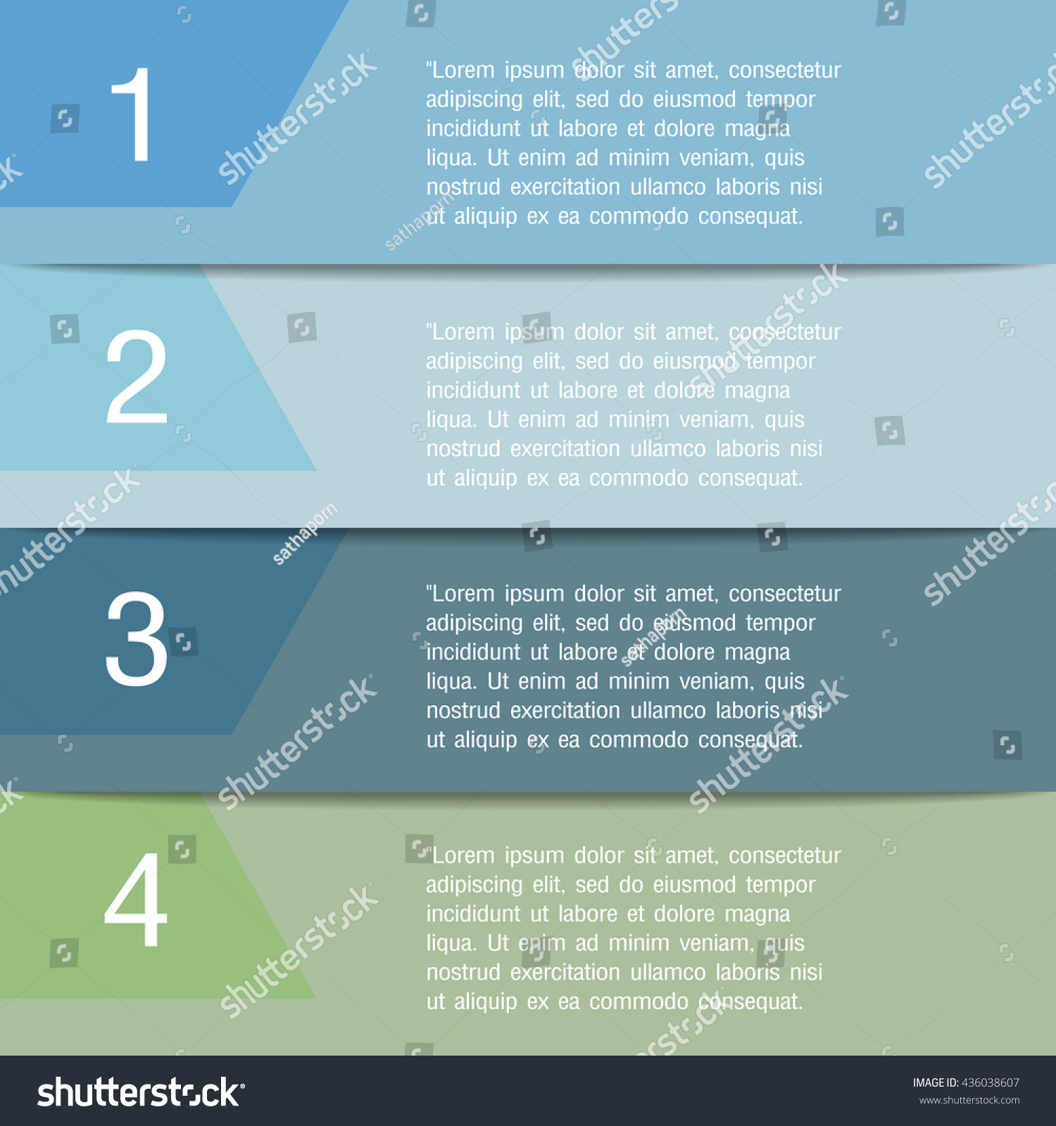 One Two Three Four Steps Progress: เวกเตอร์สต็อก (ปลอดค่าลิขสิทธิ์ ...