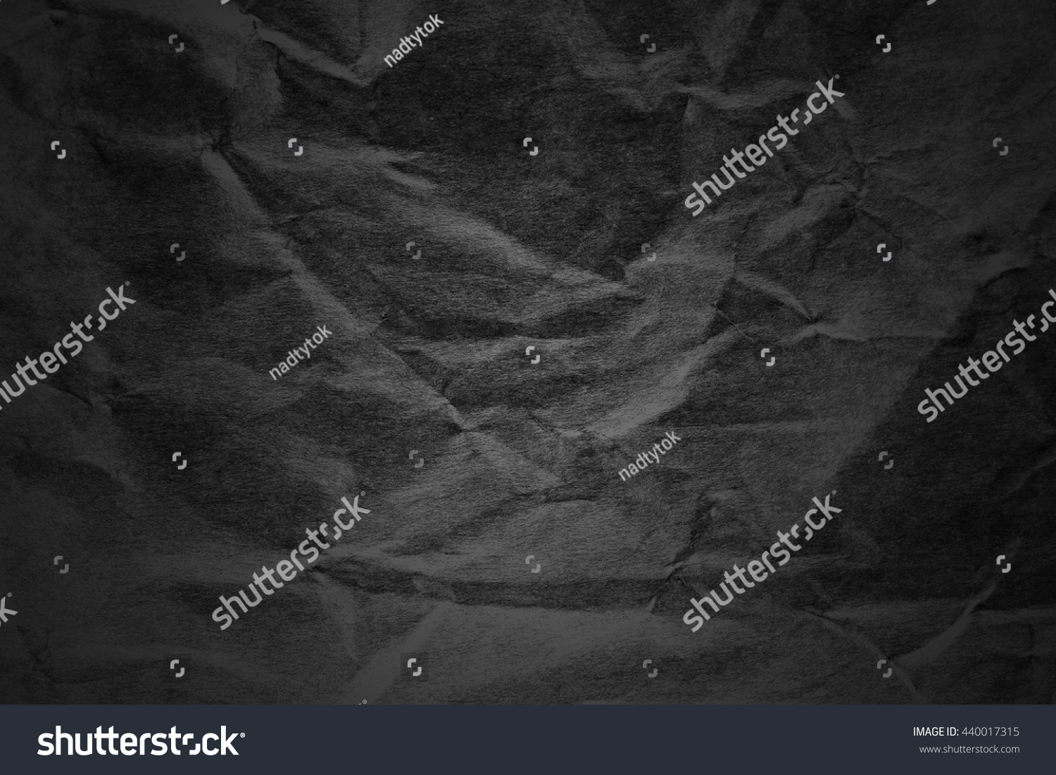 Dark Black Paper Light Texture Background Stock Photo 440017315