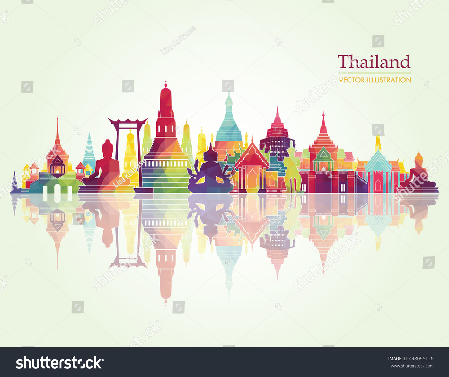 Thailand Detailed Skyline Vector Illustration Stock Vector (Royalty ... Thailand Detailed Skyline Vector Illustration Stock Vector (Royalty ...