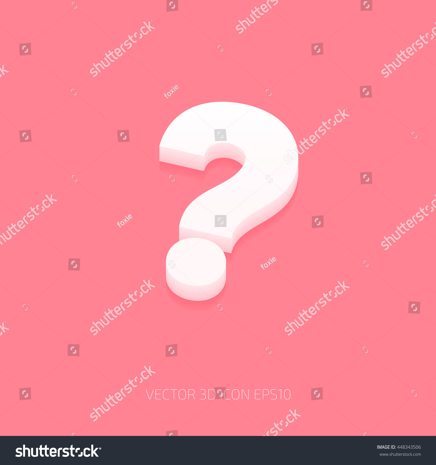 Vector White Plastic Question Mark 3d Stock Vector (Royalty Free ... Vector White Plastic Question Mark 3d Stock Vector (Royalty Free ...