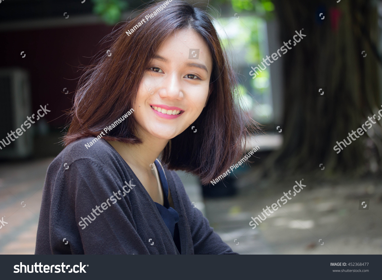 태국 성인 소녀의 초상 스톡 사진 452368477 Shutterstock