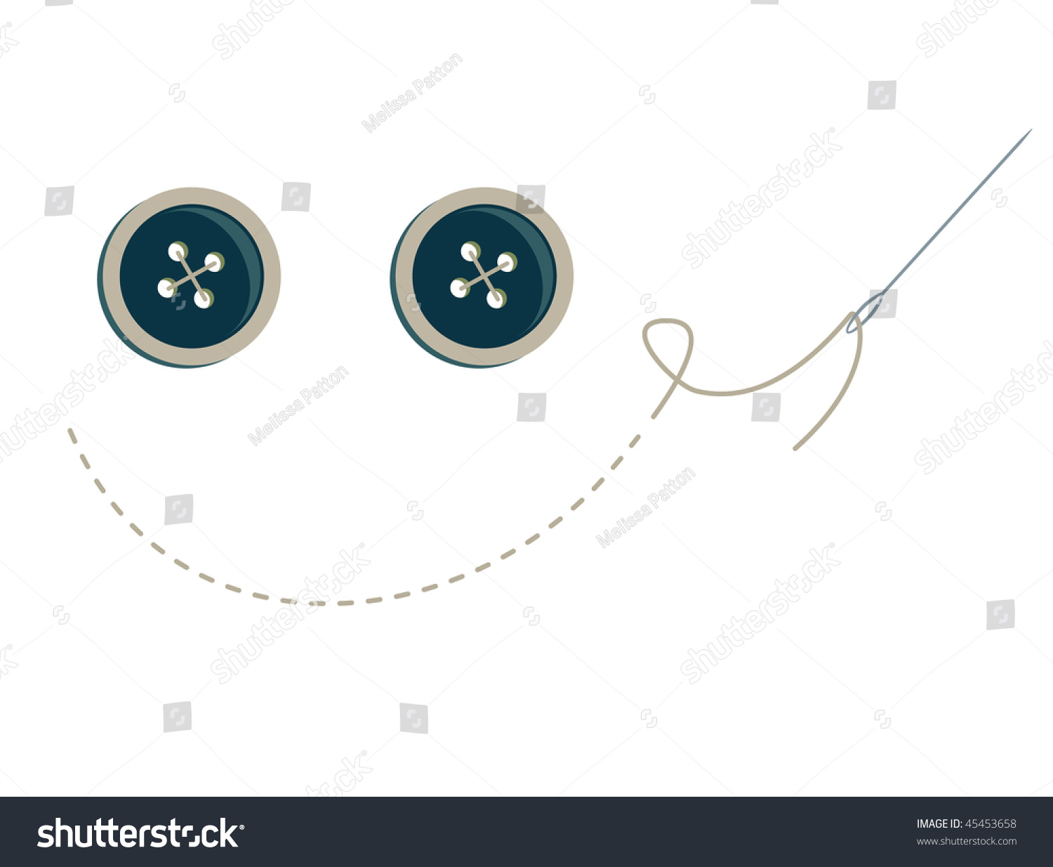 Button Smiley Face Vector Version: vector de stock (libre de regalías ...