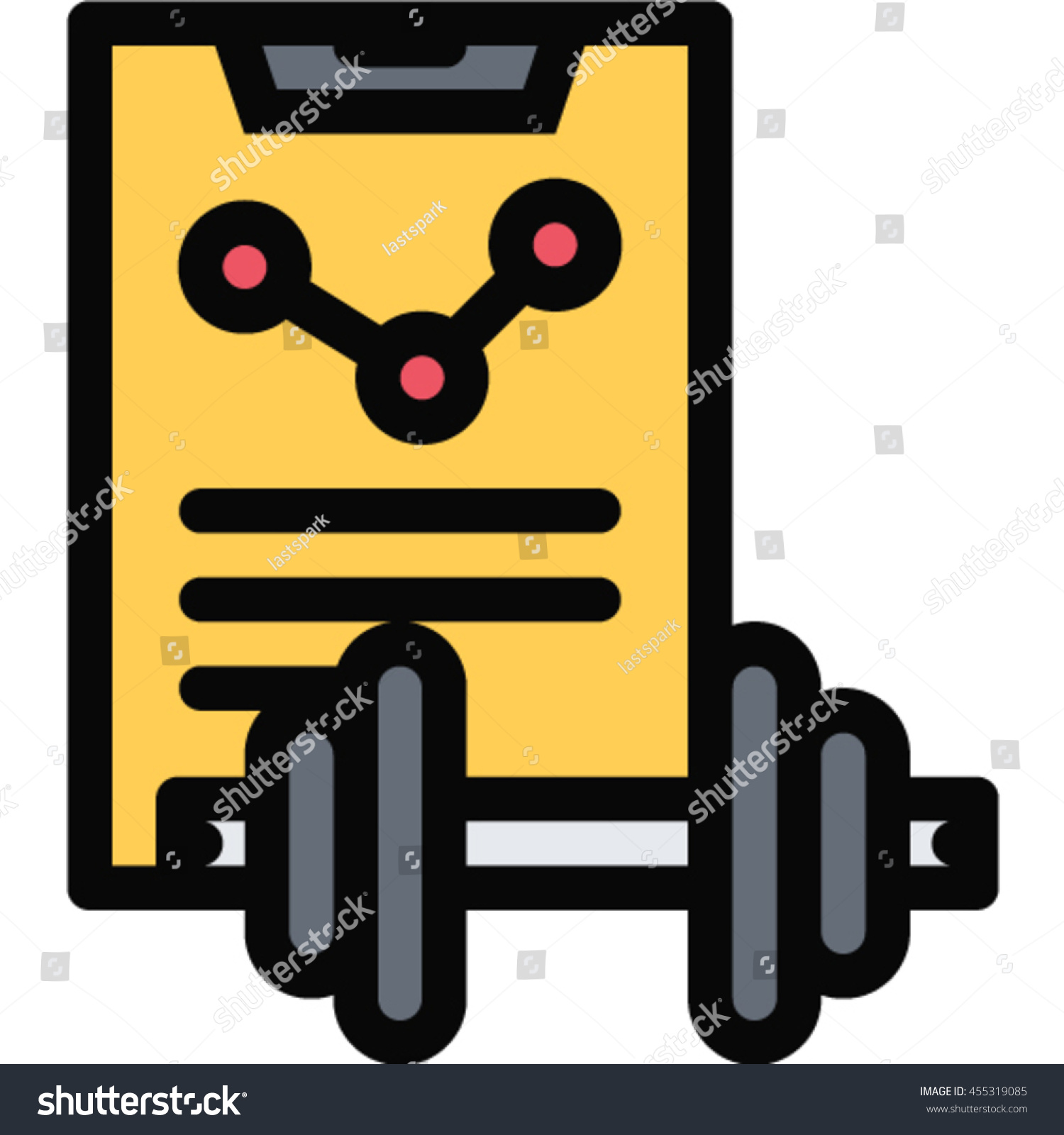 Training Program Outline Icon Stock Vector (Royalty Free) 455319085 ...