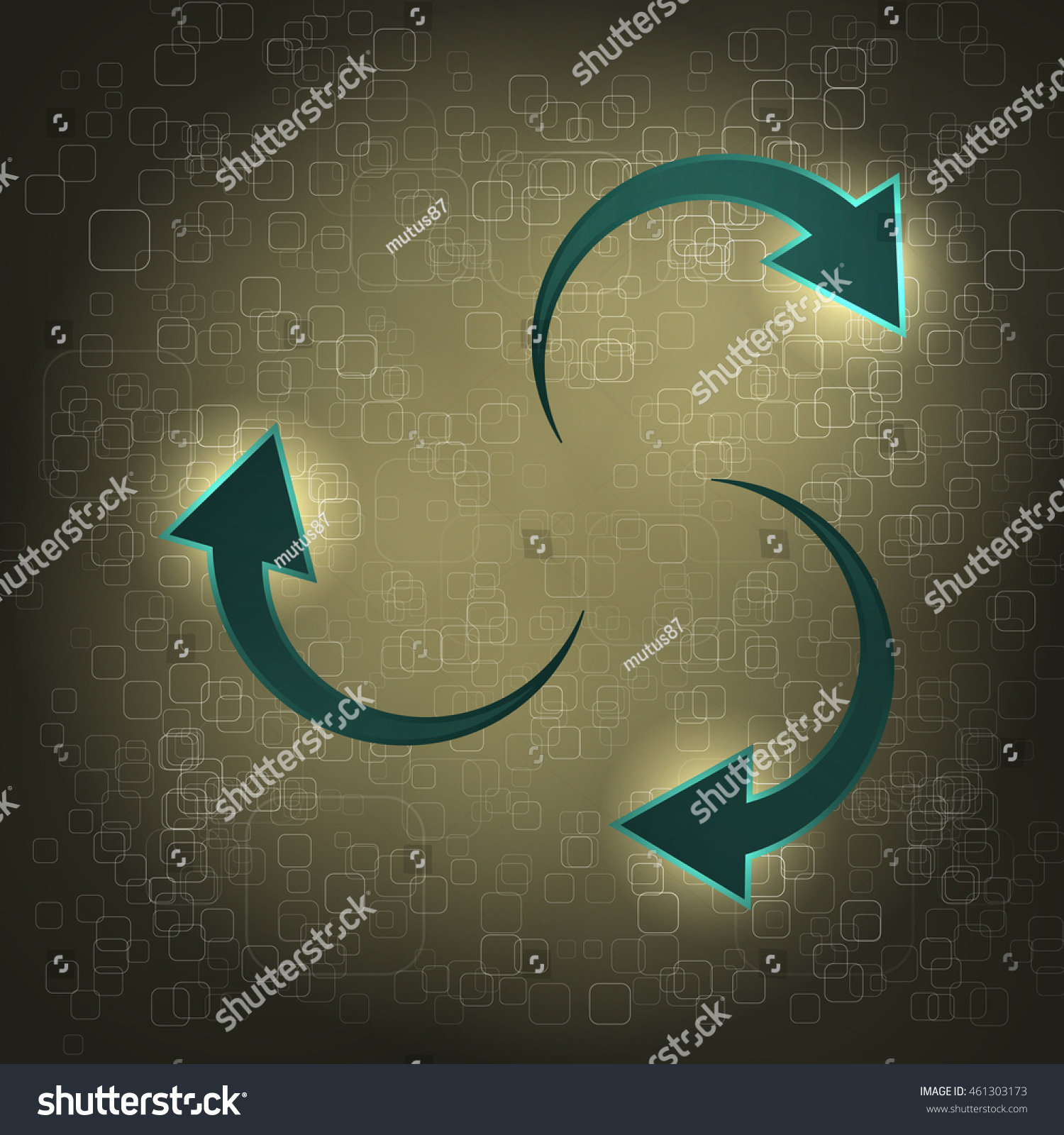 Vector Image Processing Technology Stock Vector (Royalty Free ...