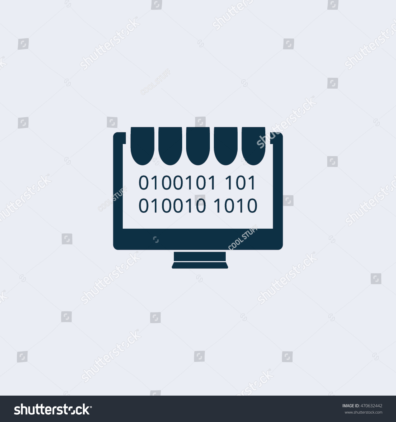 User Programming Coding Binary Code On Stock Vector Royalty Free 470632442 Shutterstock