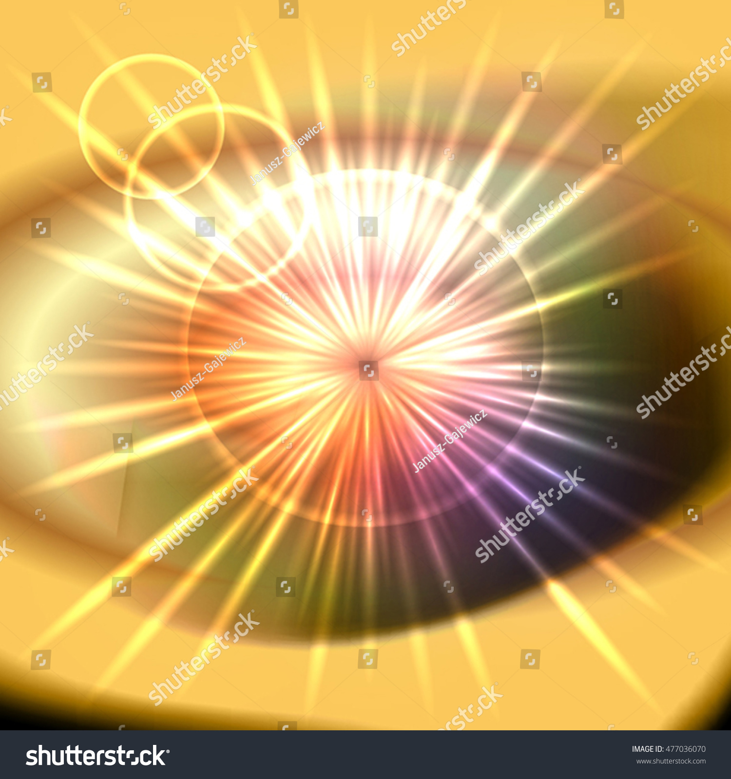 Abstract Sun Rays Background Stock Vector (Royalty Free) 477036070 ...