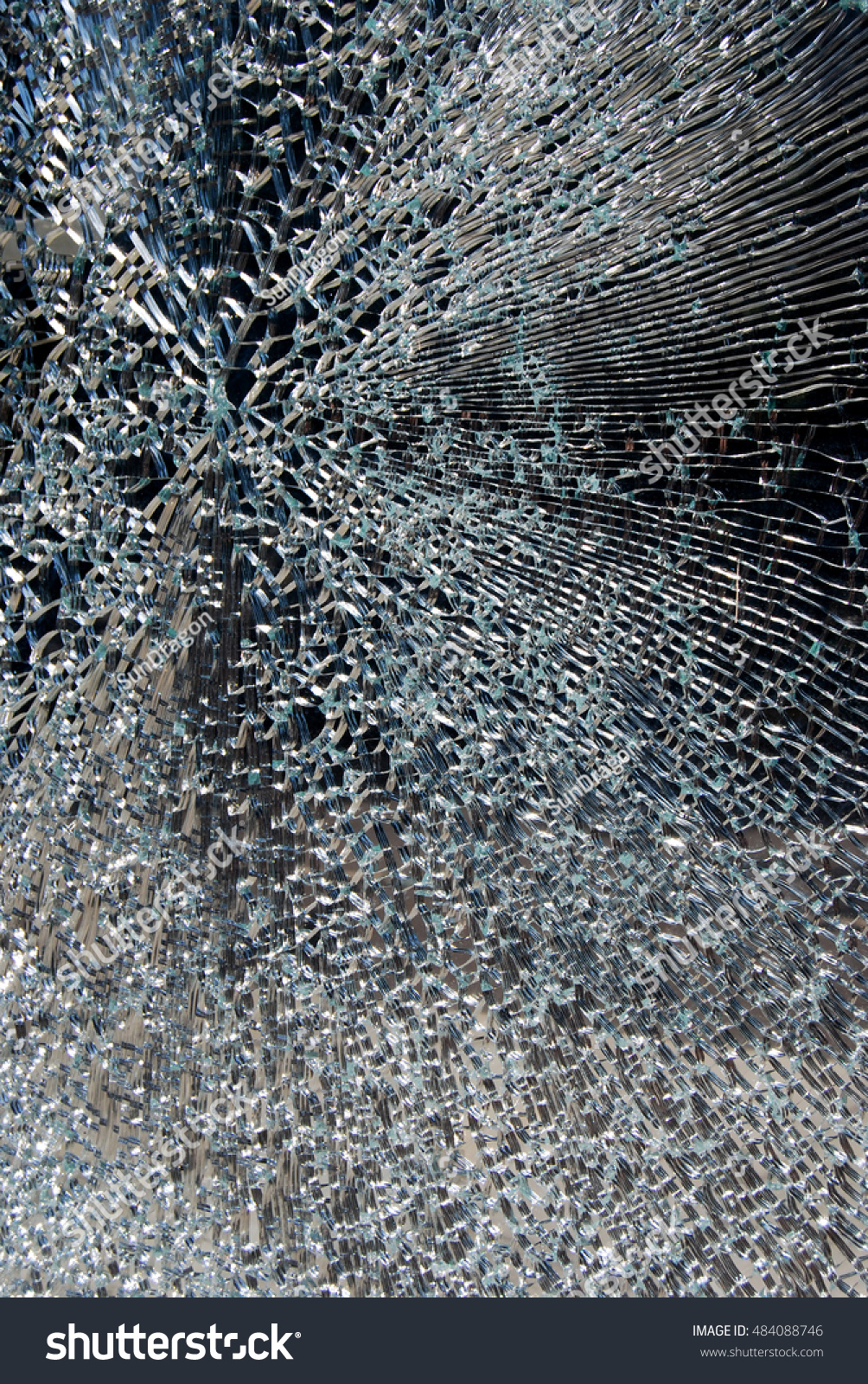 Broken Glass Window Texture Stock Photo 484088746 | Shutterstock
