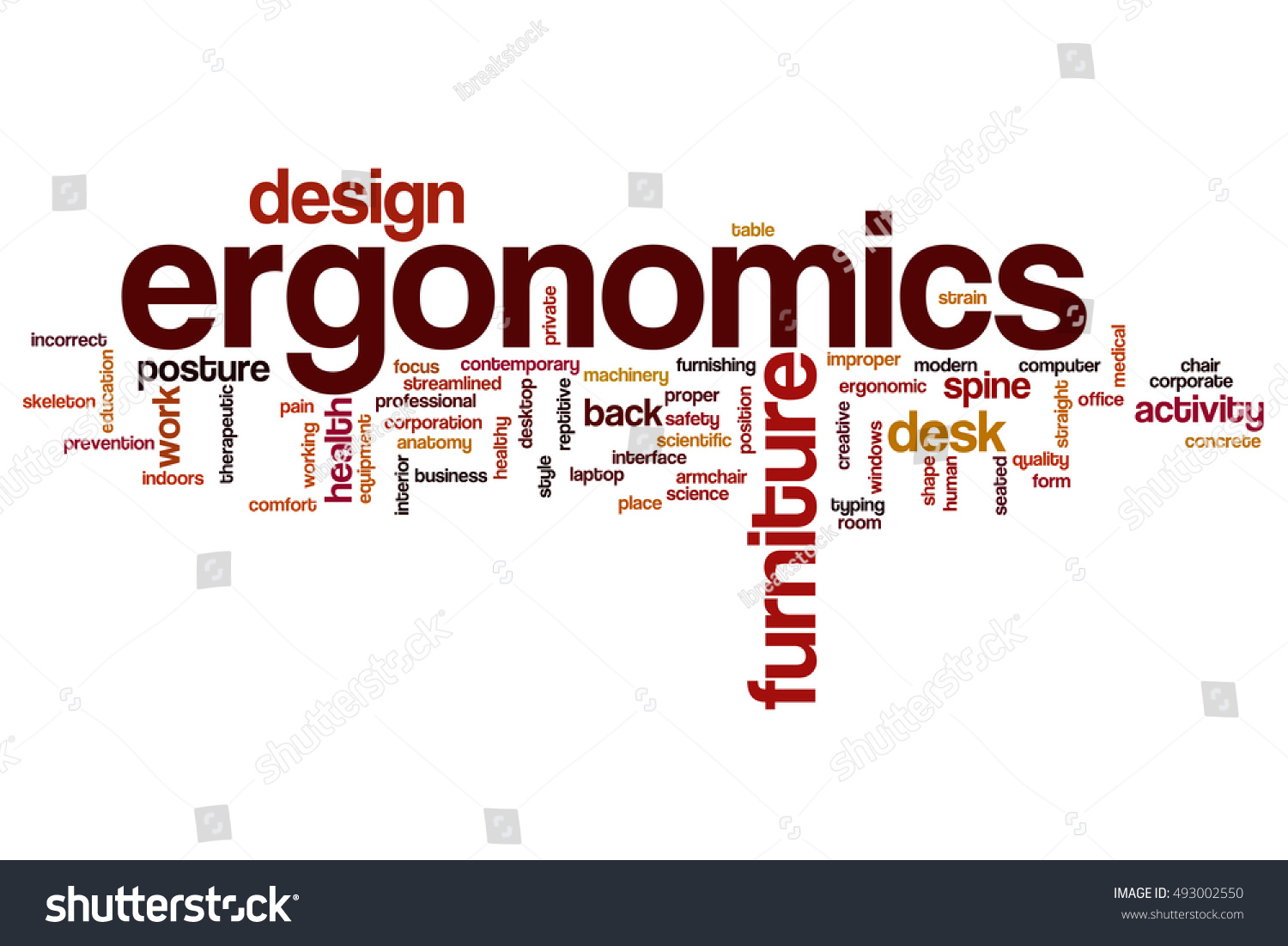 Ergonomics Word Cloud Concept Stock Illustration 493002550 | Shutterstock Ergonomics Word Cloud Concept Stock Illustration 493002550 | Shutterstock