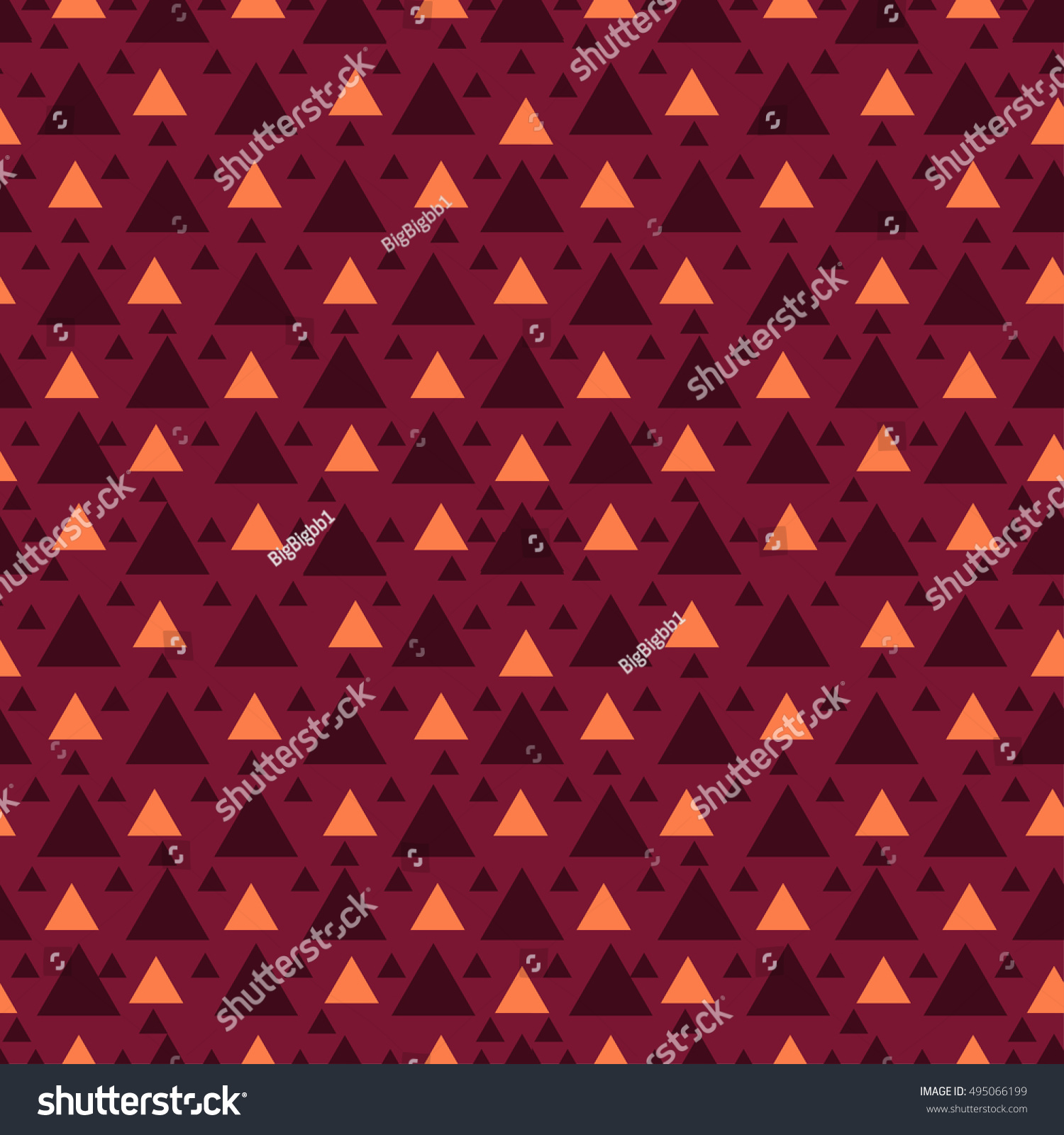 Nested Triangle Pattern Vector Background Stock Vector (Royalty Free ...