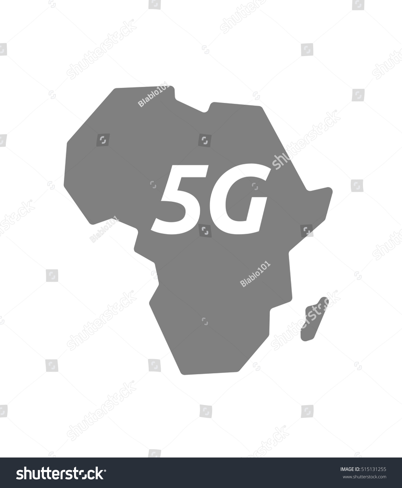 Illustration Isolated Africa Continent Map Icon Stock Vector (Royalty ... Illustration Isolated Africa Continent Map Icon Stock Vector (Royalty ...
