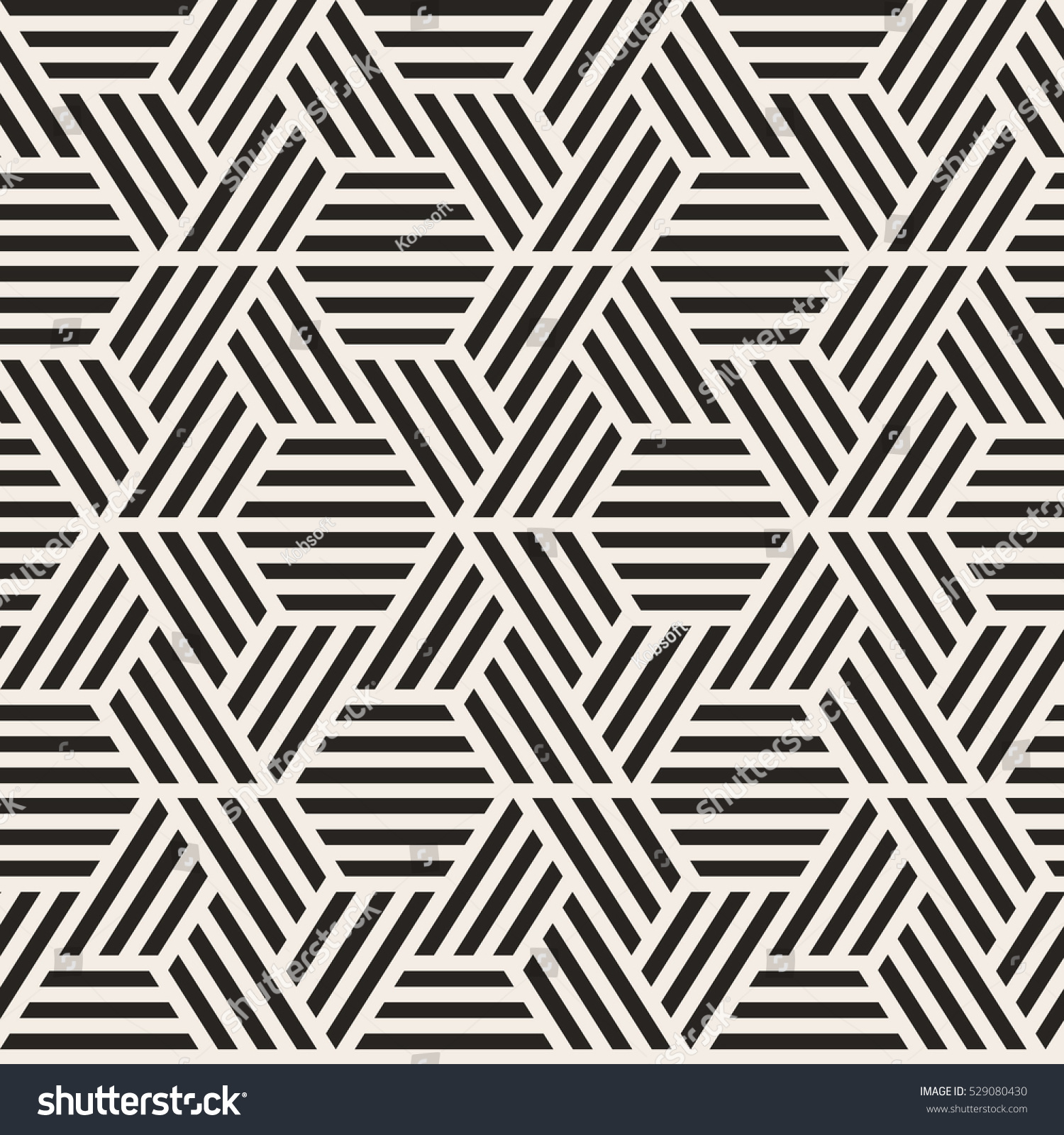 Triangle Pattern Modern Stylish Texture Seamless Stock Vector (Royalty ...