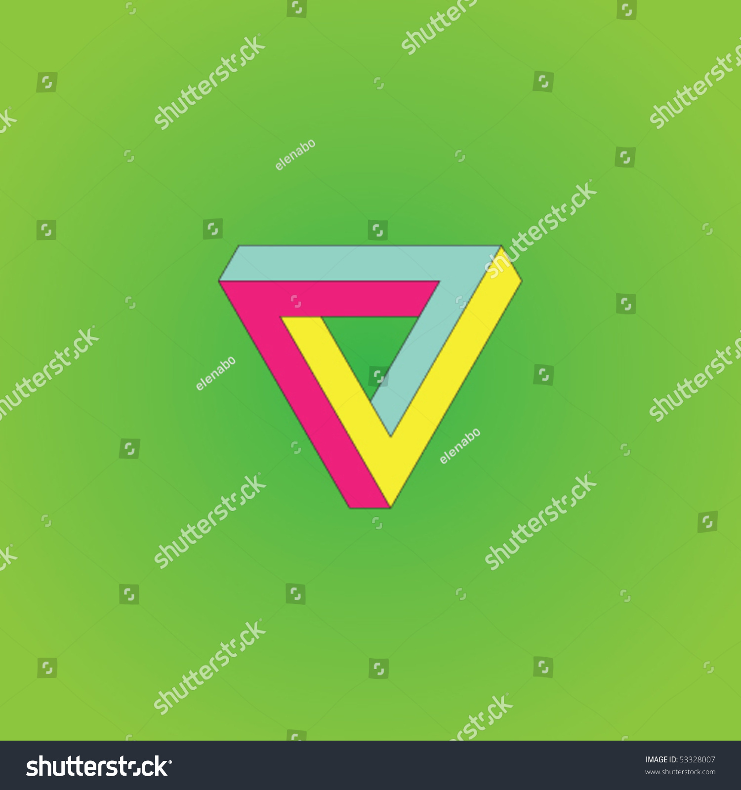 Infinite Triangular Ring Stock Vector (Royalty Free) 53328007 ...