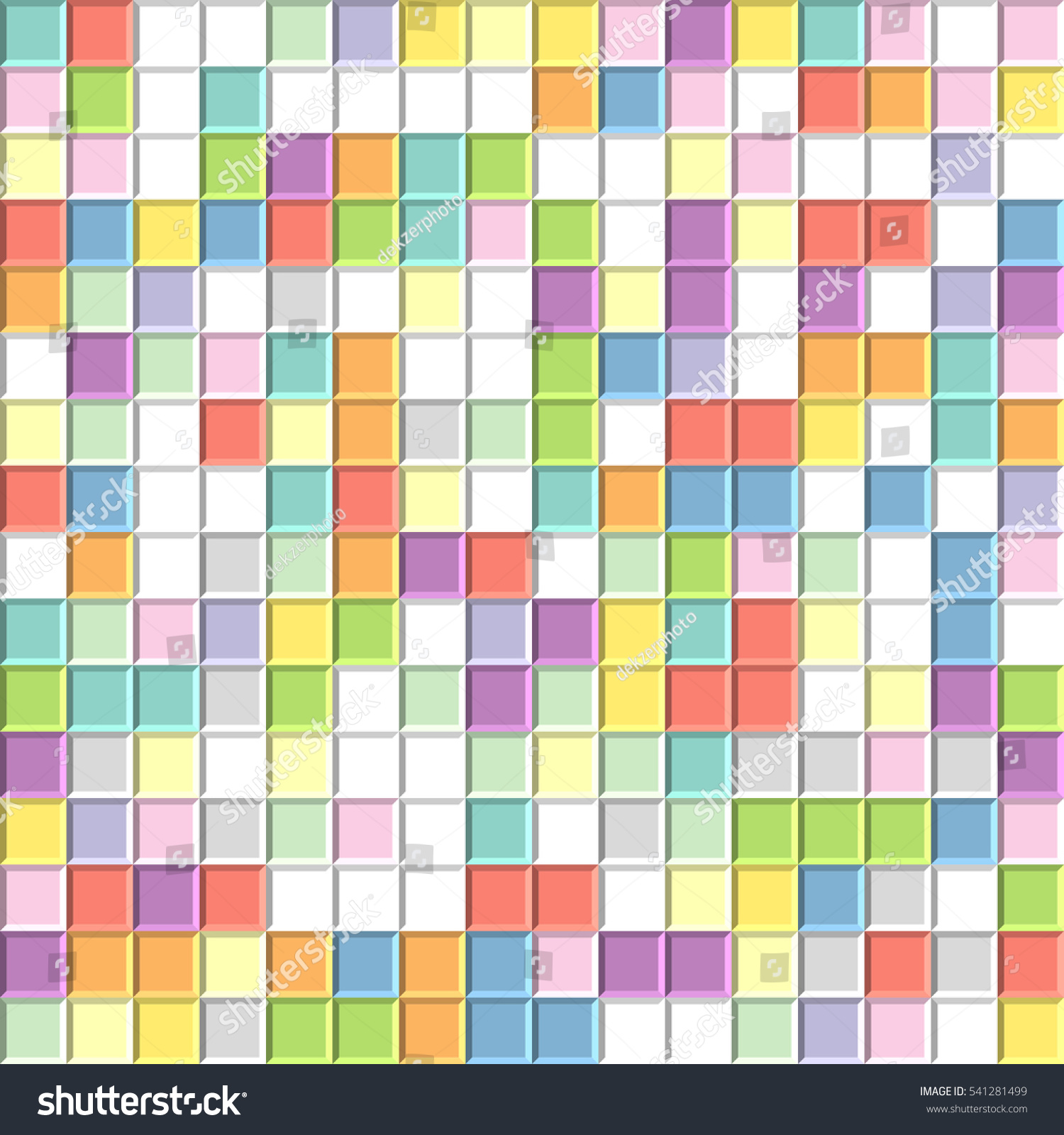 Random Rectangles Vector Background Stock Vector (Royalty Free ...