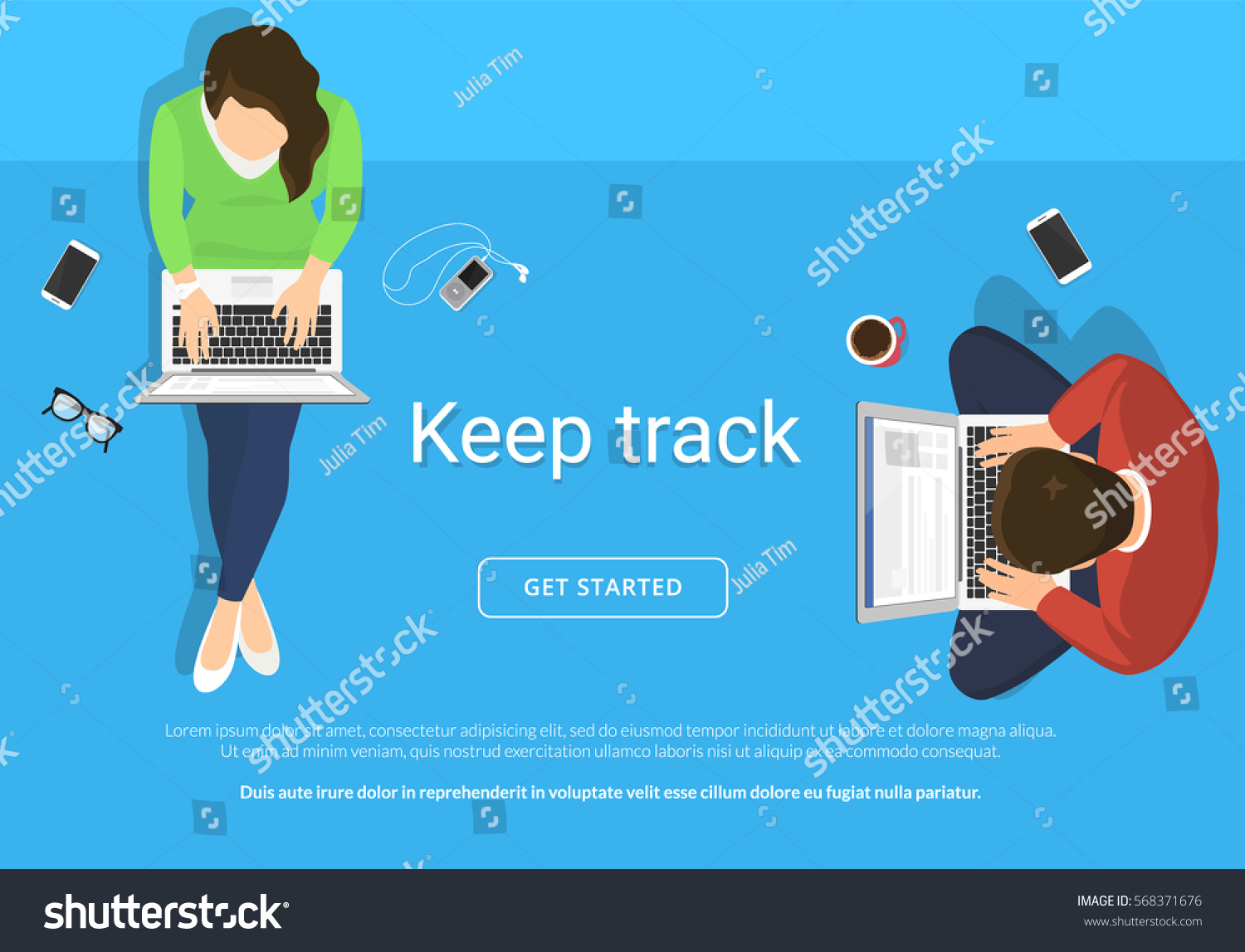 Lazy People Sitting On Floor Working Stock Vector Royalty Free 568371676 Shutterstock