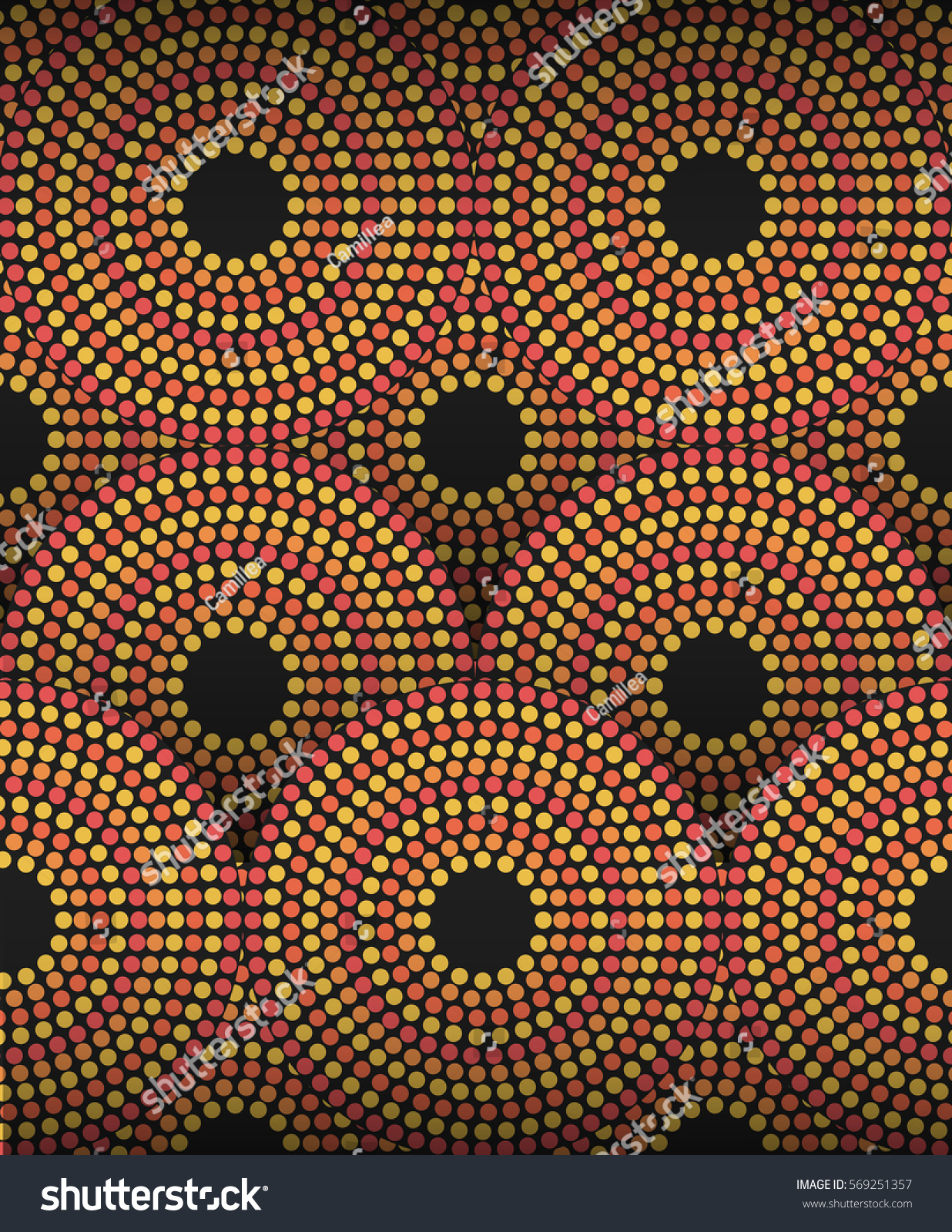 Vector Aboriginal Dotted Abstract Pattern Background Stock Vector ... Vector Aboriginal Dotted Abstract Pattern Background Stock Vector ...