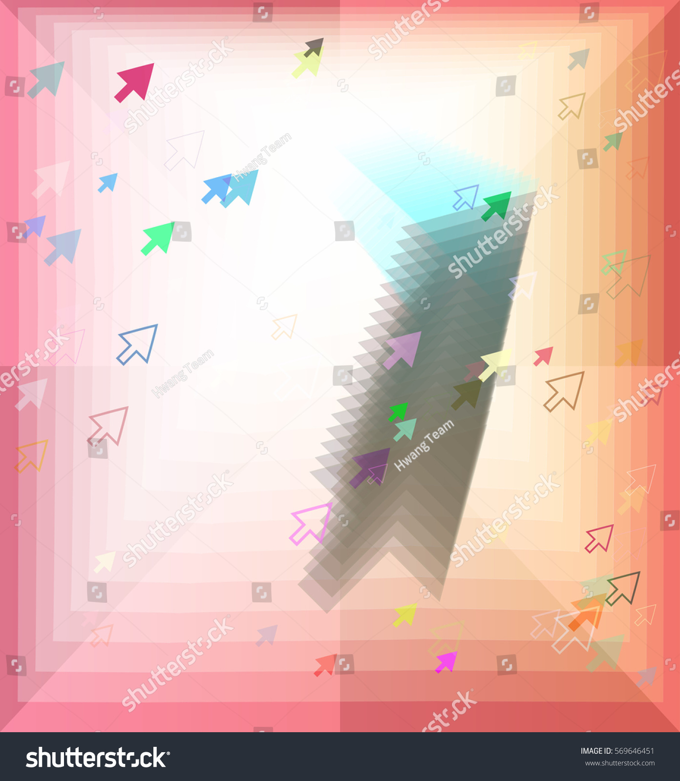 Navigation Template Pattern Stock Vector (Royalty Free) 569646451 ...