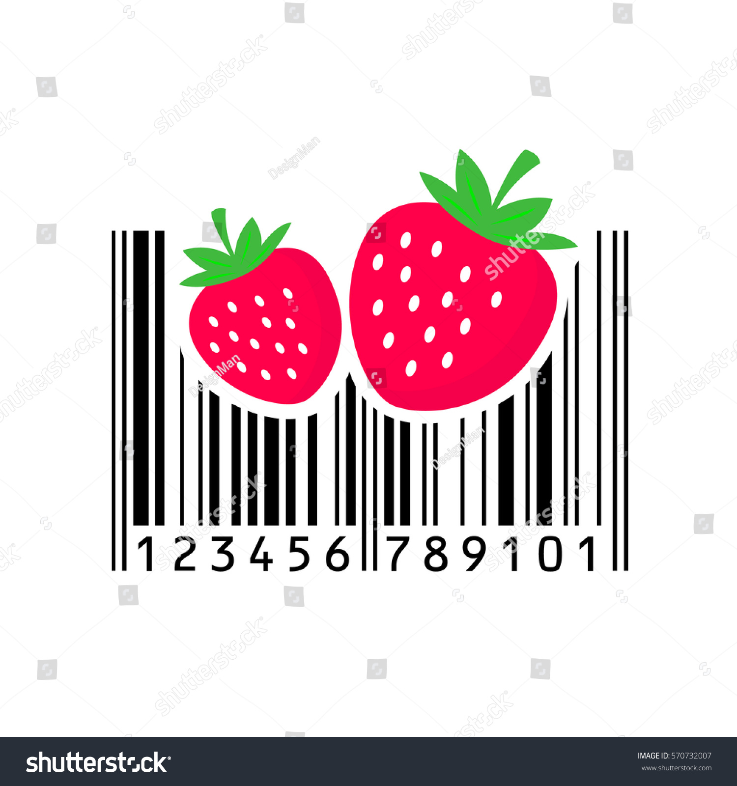 Bar Code Vector Illustration Eps 10 Stock Vector (Royalty Free ...