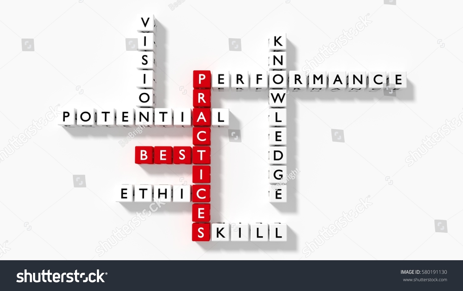 Crossword Puzzle Showing Best Practices Components Stock Illustration ... Crossword Puzzle Showing Best Practices Components Stock Illustration ...