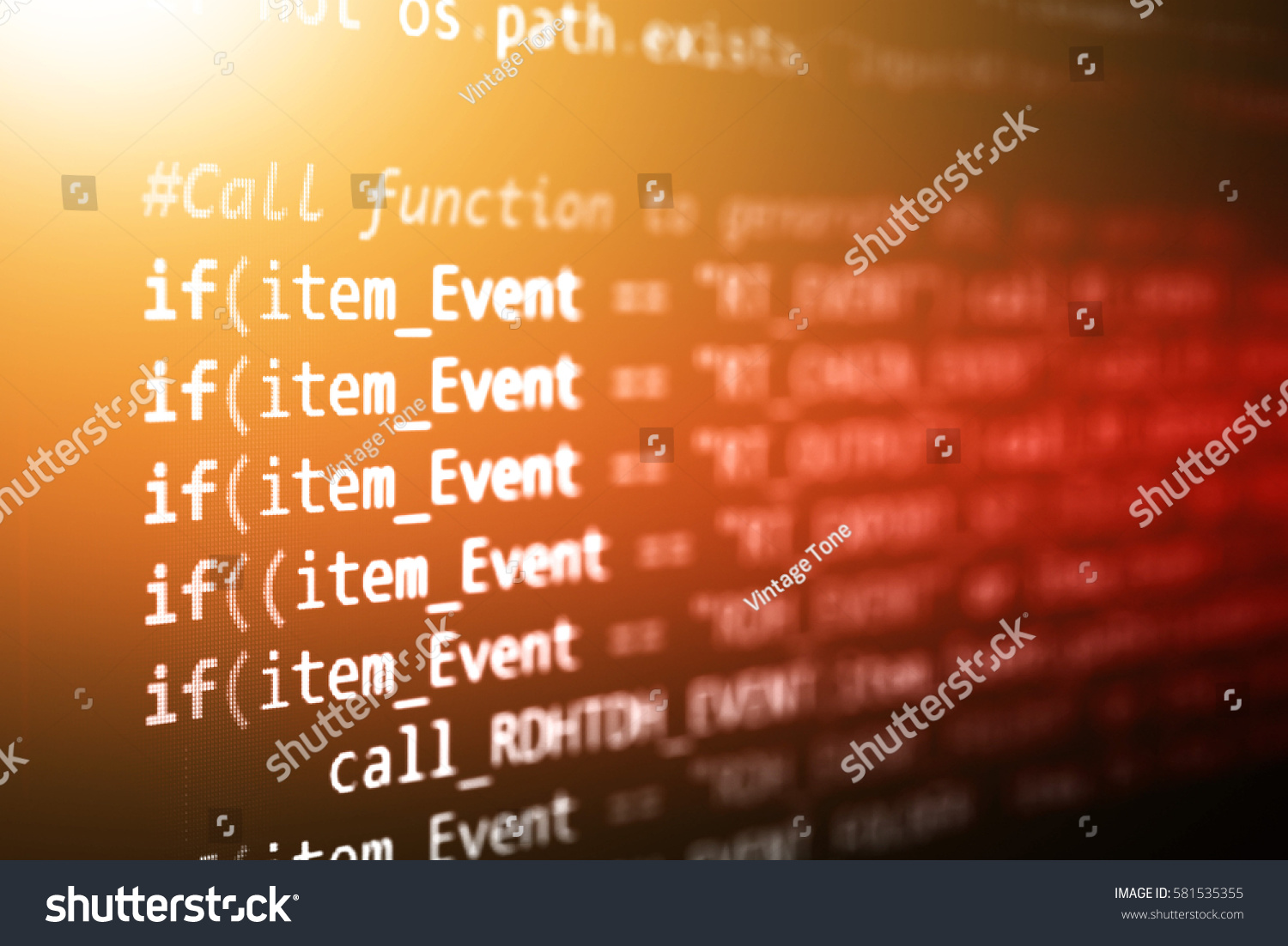 Programming Code Abstract Software Technology Background Stock Photo ...