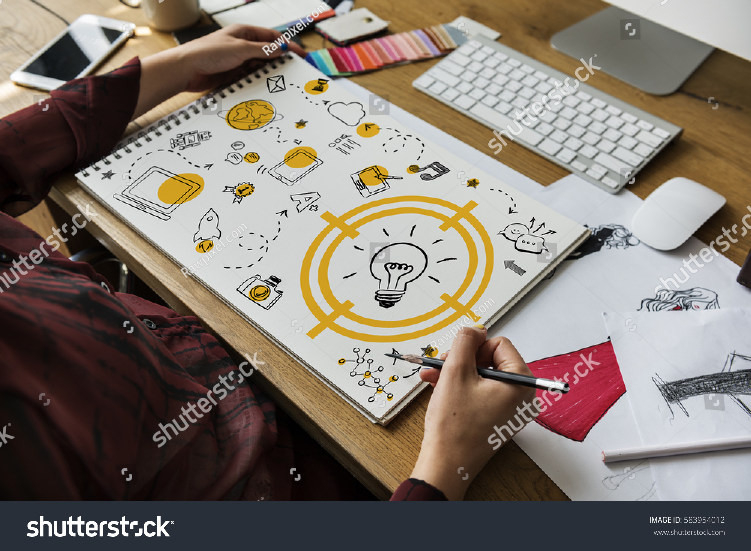 Inspiration Ideas Design Creative Thinking Word Stock Photo 583954012 ... Inspiration Ideas Design Creative Thinking Word Stock Photo 583954012 ...