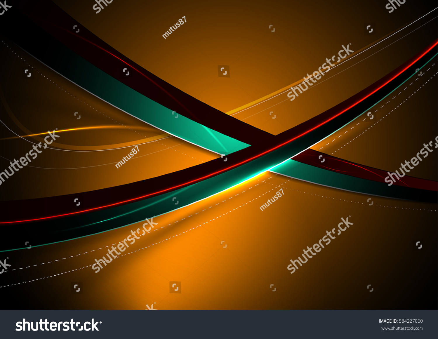 Abstract Colored Curved Lines Vector Arc Stock Vector (Royalty Free ... Abstract Colored Curved Lines Vector Arc Stock Vector (Royalty Free ...
