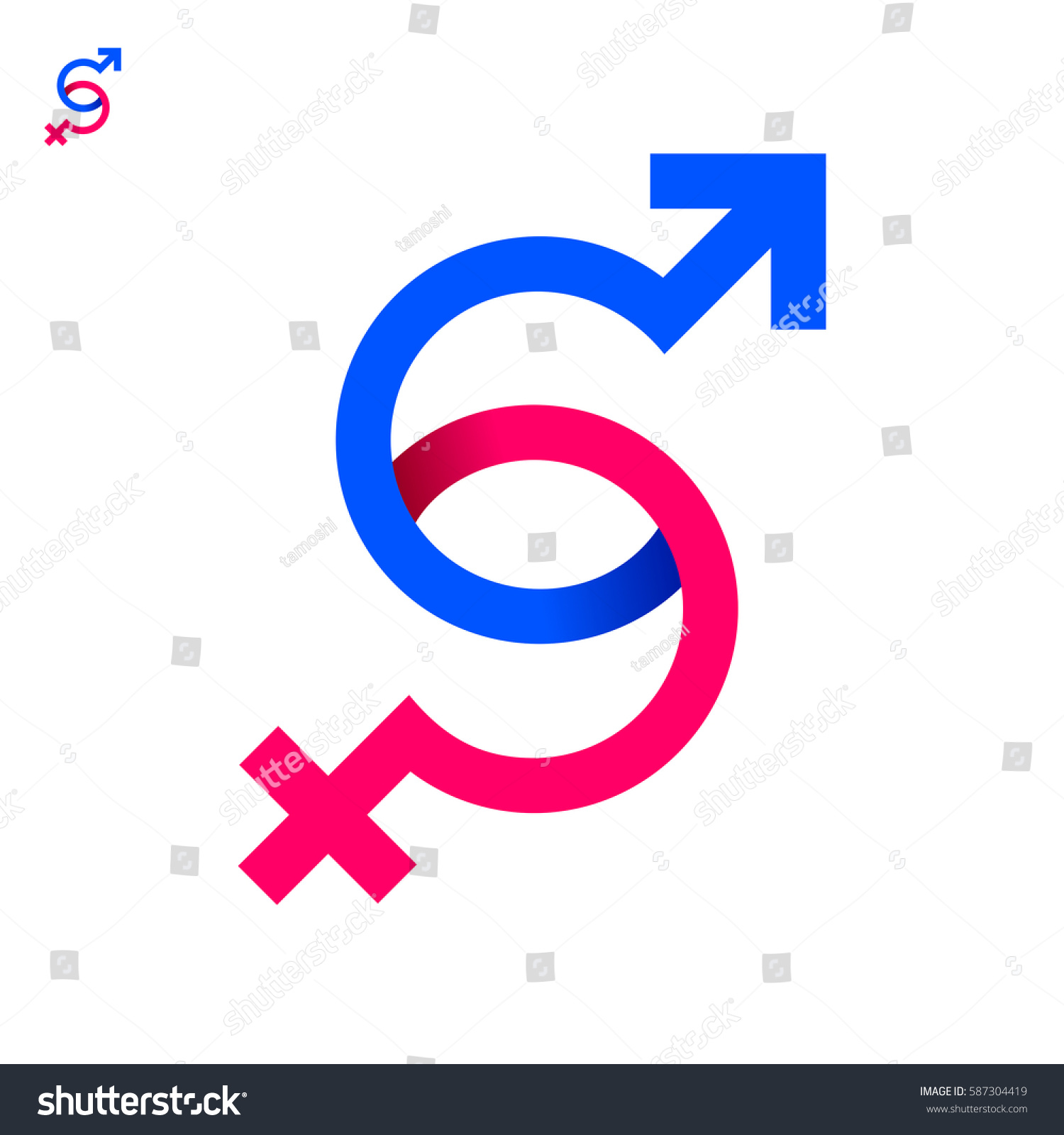 Sex Symbol Icon Logo Design Template Stock Vector Royalty Free