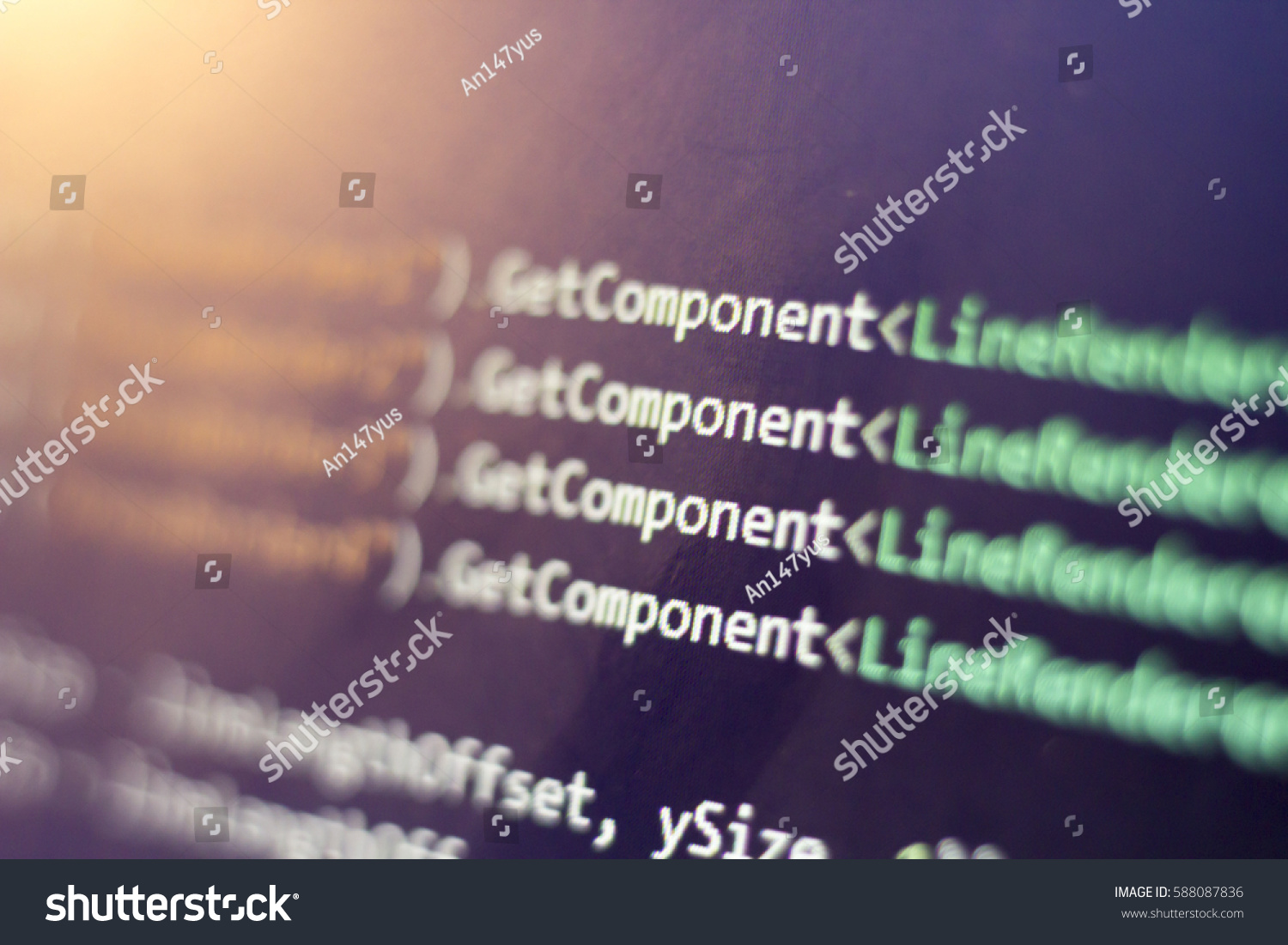 Software Development Csharp C Net Code Stock Photo 588087836 | Shutterstock