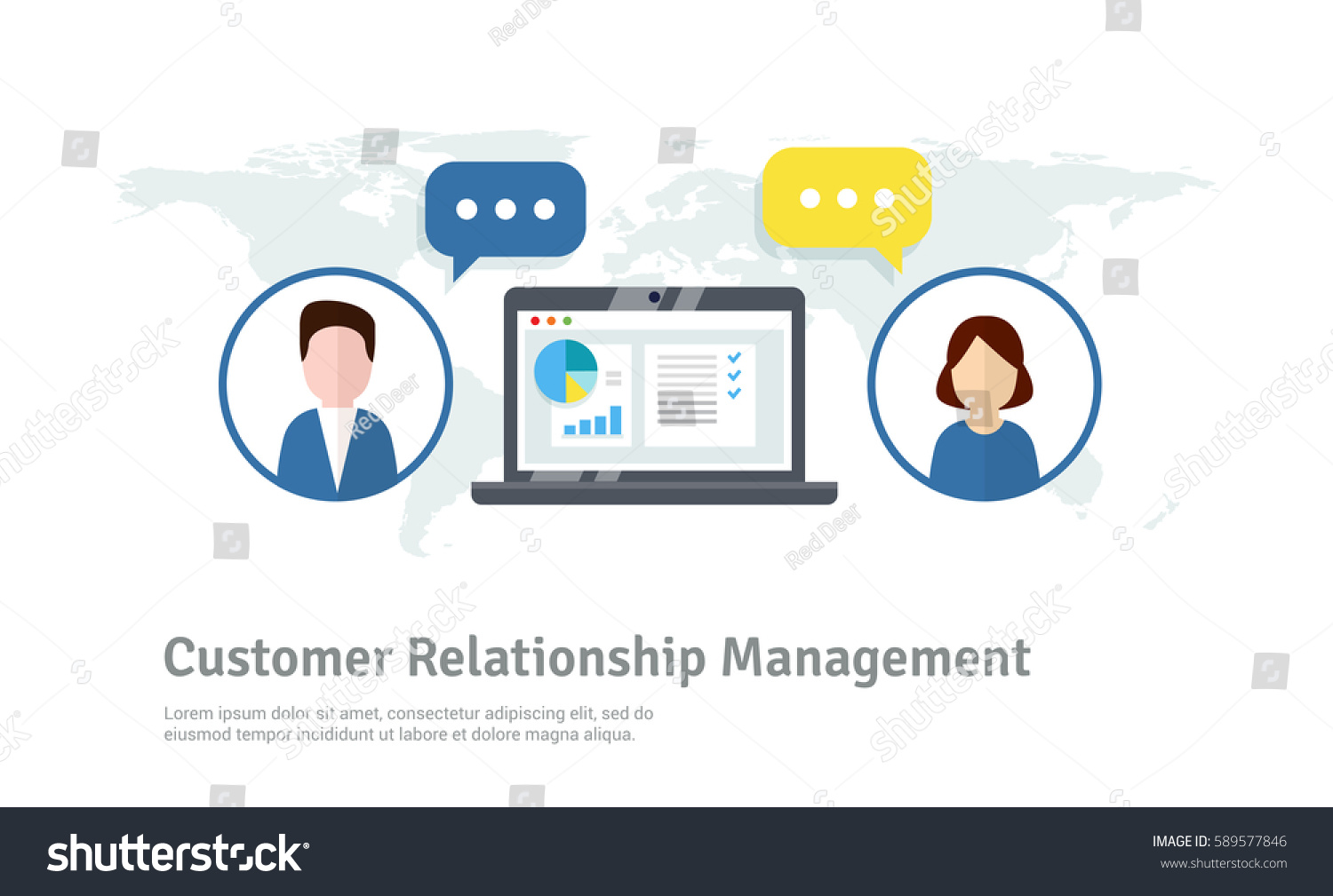 Crm Concept Design Vector Elements Flat Stock Vector (Royalty Free ... Crm Concept Design Vector Elements Flat Stock Vector (Royalty Free ...