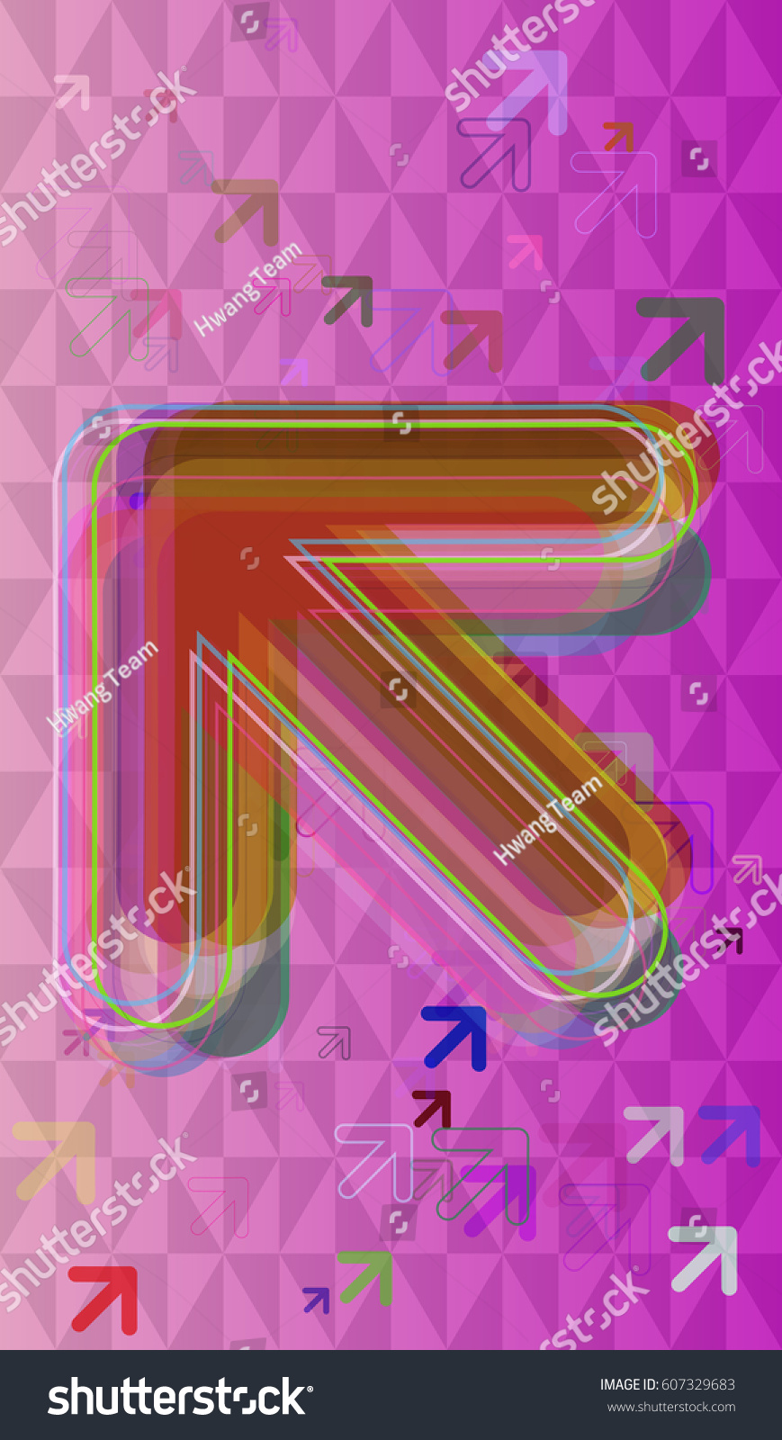 Navigation Pattern Vector Stock Vector (Royalty Free) 607329683 ...