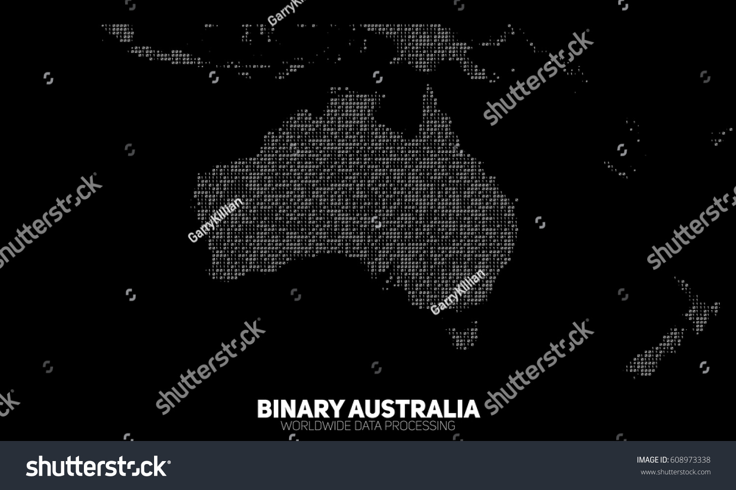 Vector Abstract Binary Australia Map Continents Stock Vector (Royalty ... Vector Abstract Binary Australia Map Continents Stock Vector (Royalty ...