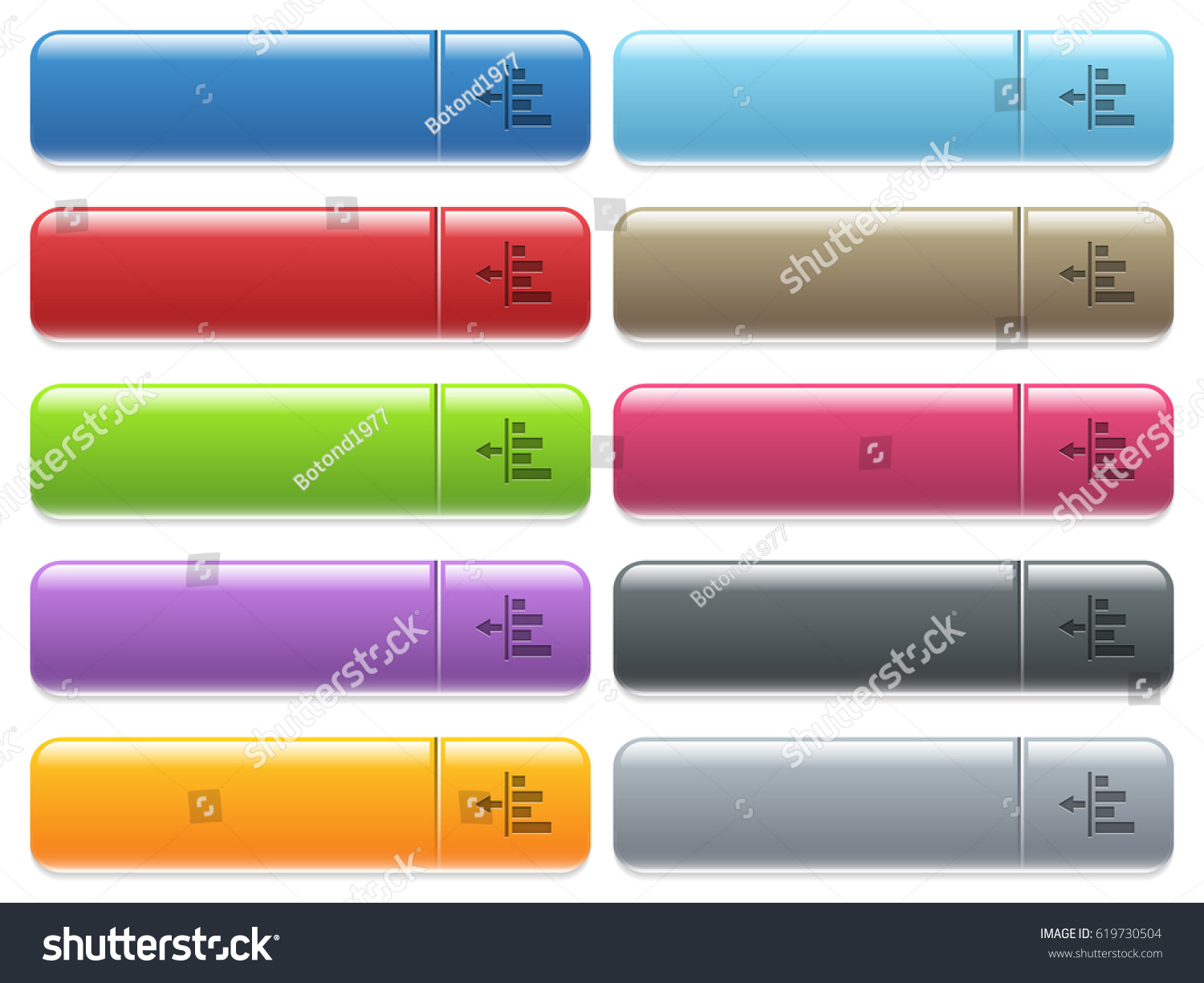 Decrease Left Indentation Content Engraved Style Stock Vector (Royalty Free) 619730504 ...
