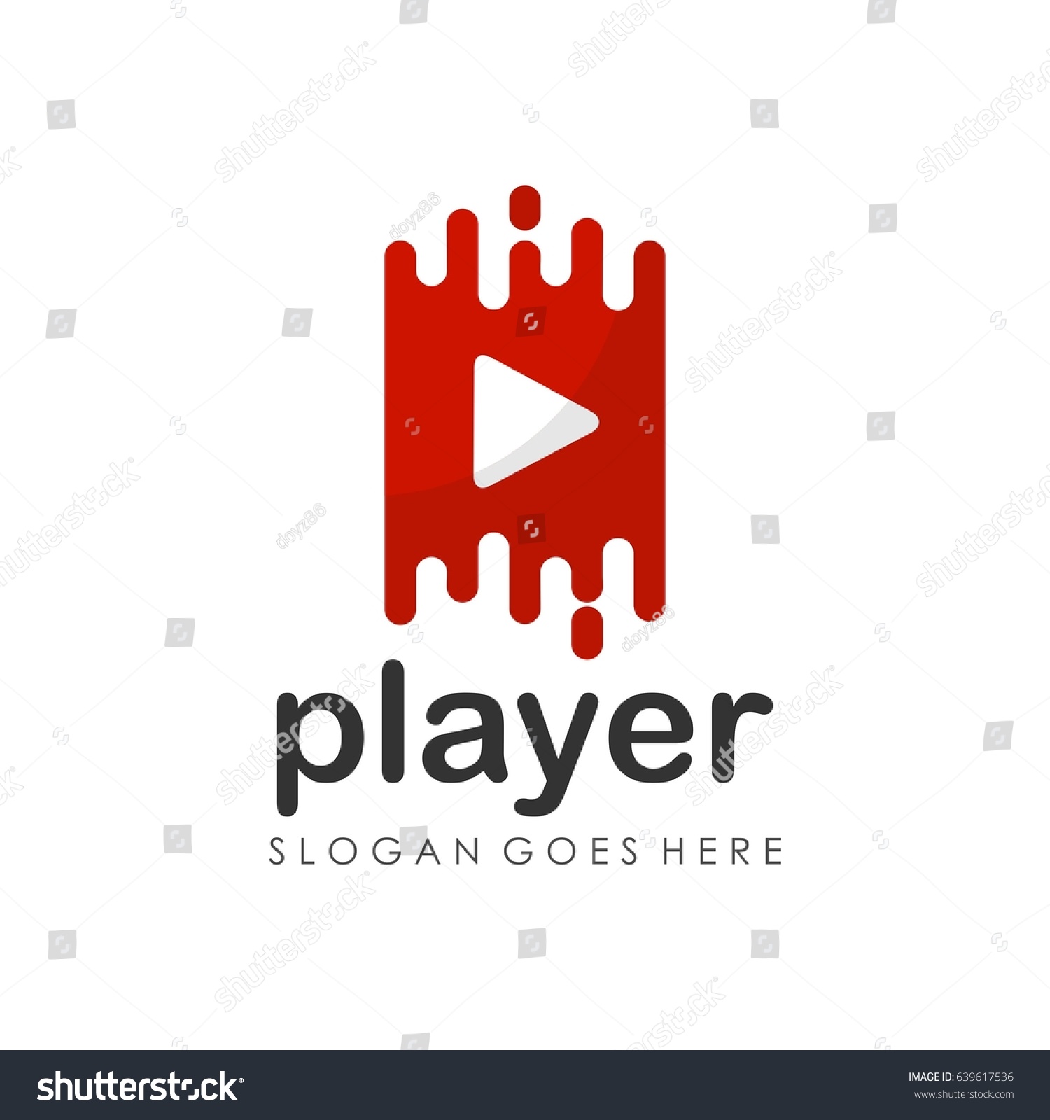 Play Logo Design Vector Stock Vector (Royalty Free) 639617536 ...