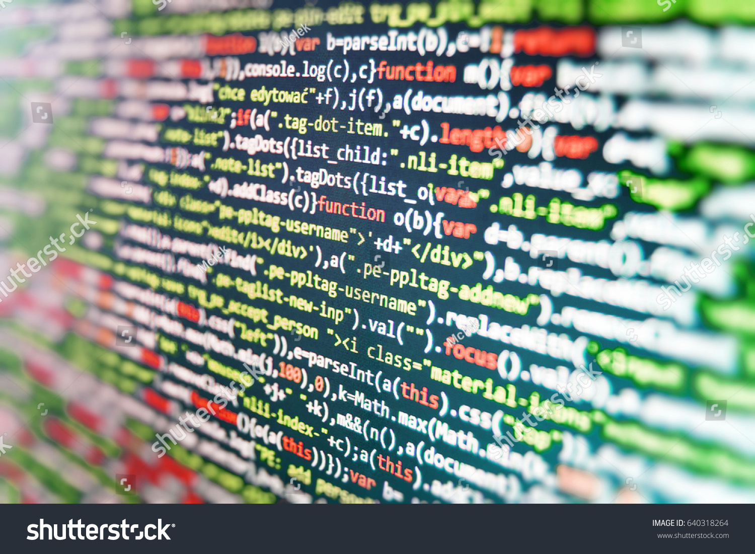 Webdesigner Workstation Abstract Source Code Background Stock Photo ... Webdesigner Workstation Abstract Source Code Background Stock Photo ...
