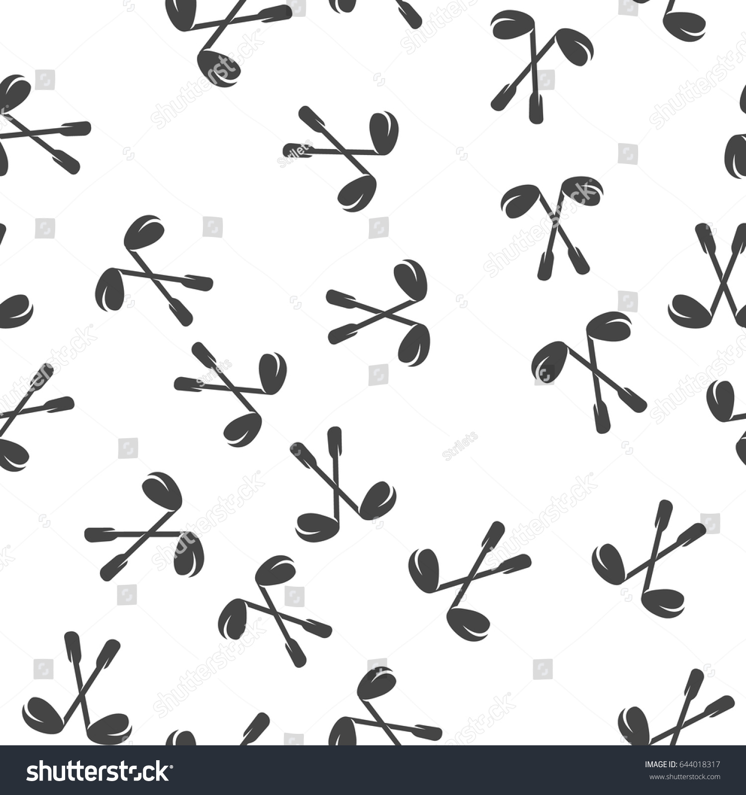 Golf Seamless Pattern Vector Illustration Backgrounds Stock Vector ...