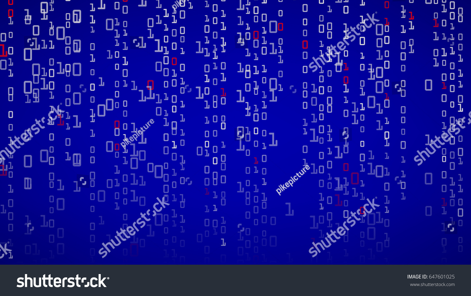 Binary Background Streaming Binary Code Coding Stock Vector Royalty Free 647601025 Shutterstock