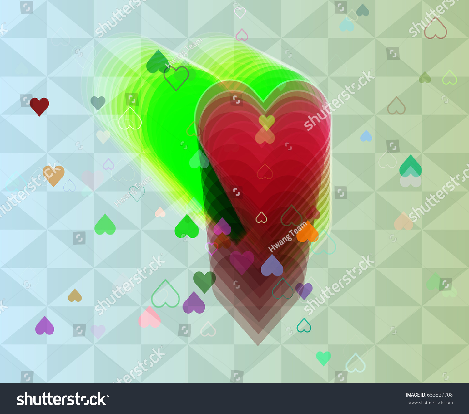 Love Elements Design Stock Vector (Royalty Free) 653827708 | Shutterstock