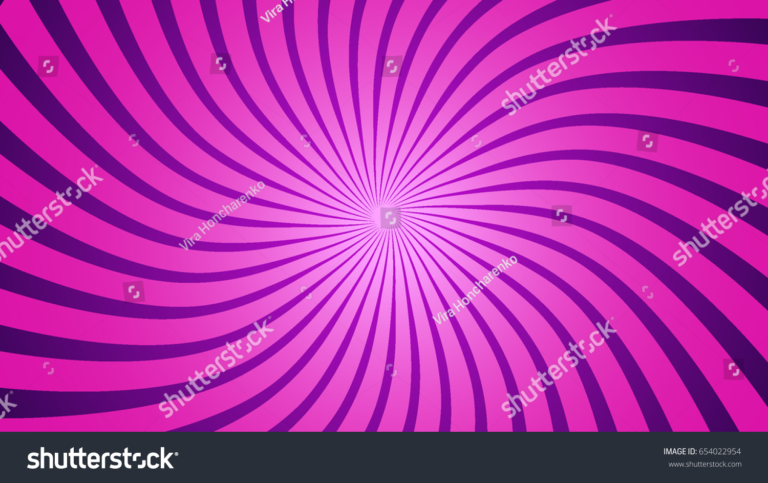 Swirling Radial Pattern Background Vector Illustration Stock Vector