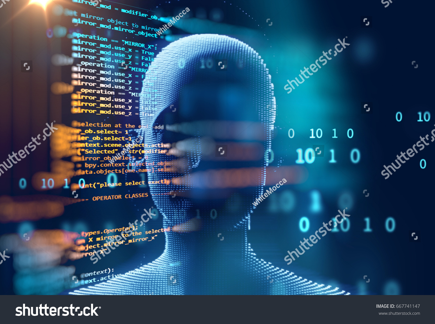 Programming Code Abstract Technology Background Software Stock ...