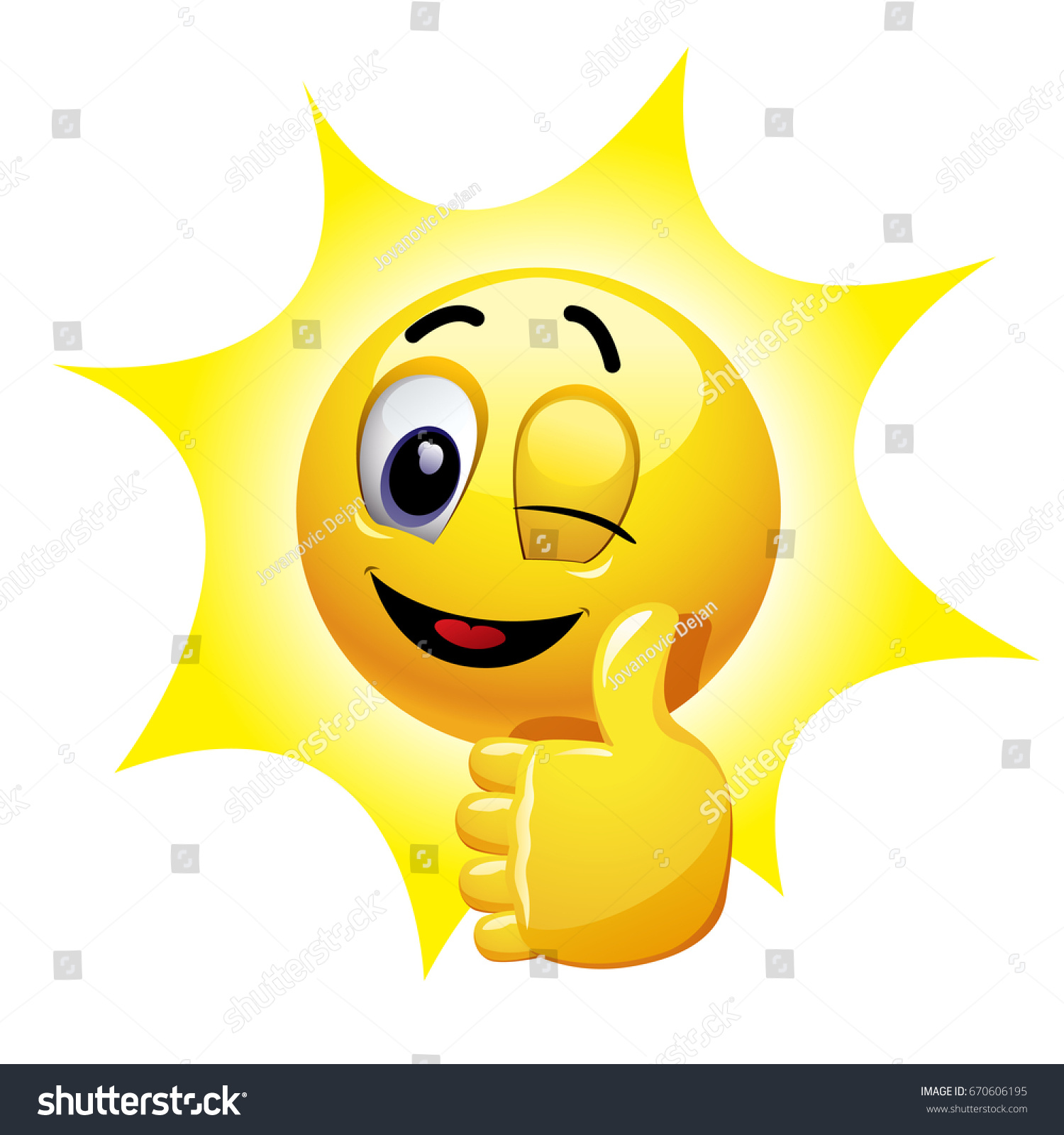 Winking Smiley Showing Thumb Emoticon Thumbs Stock Vector (Royalty Free ... Winking Smiley Showing Thumb Emoticon Thumbs Stock Vector (Royalty Free ...
