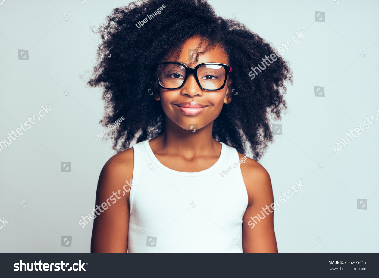 Smiling Young African Girl Long Curly Stock Photo 695205445 | Shutterstock Smiling Young African Girl Long Curly Stock Photo 695205445 | Shutterstock