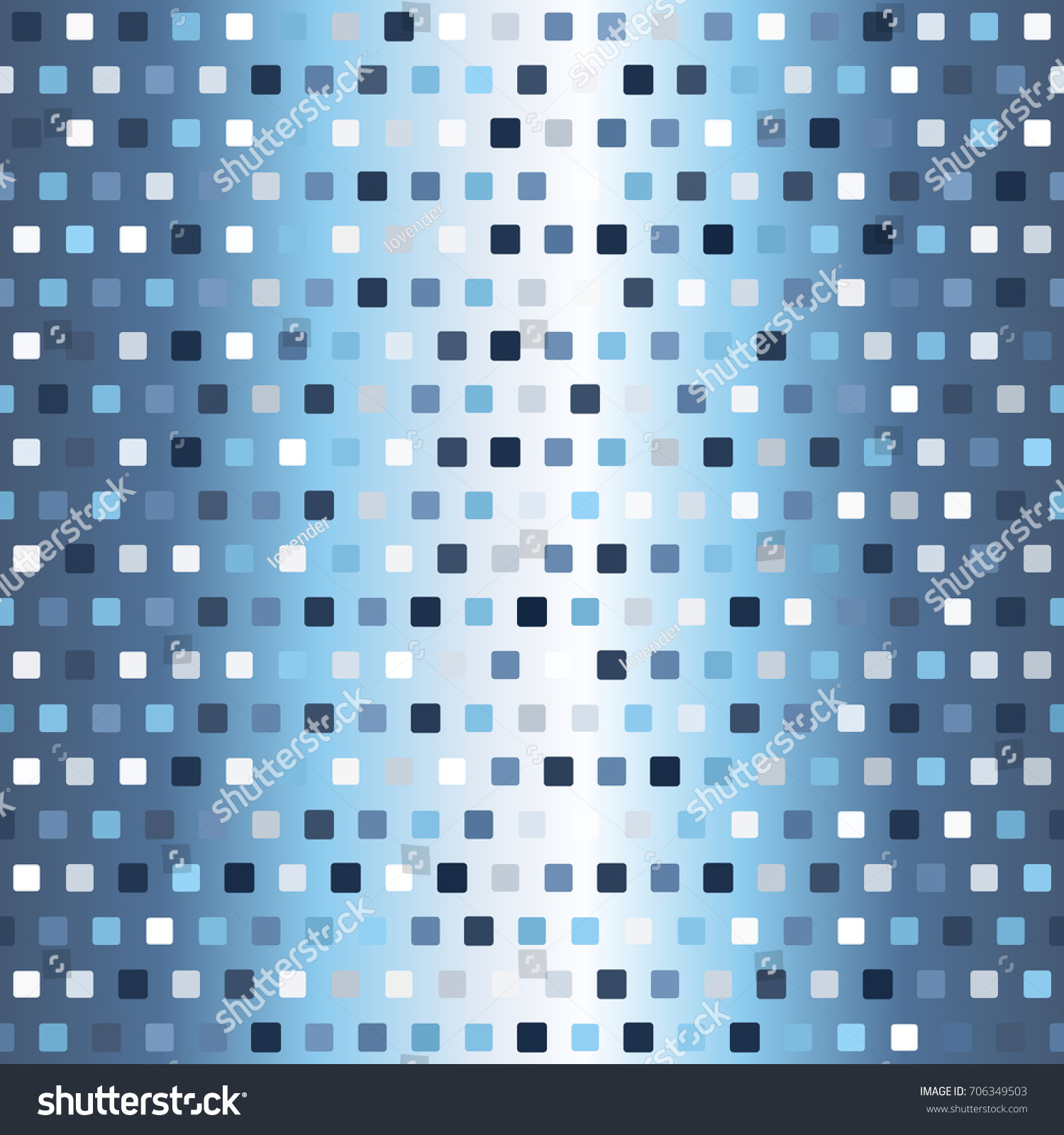 Gradient Rounded Square Background Seamless Vector Stock Vector ...