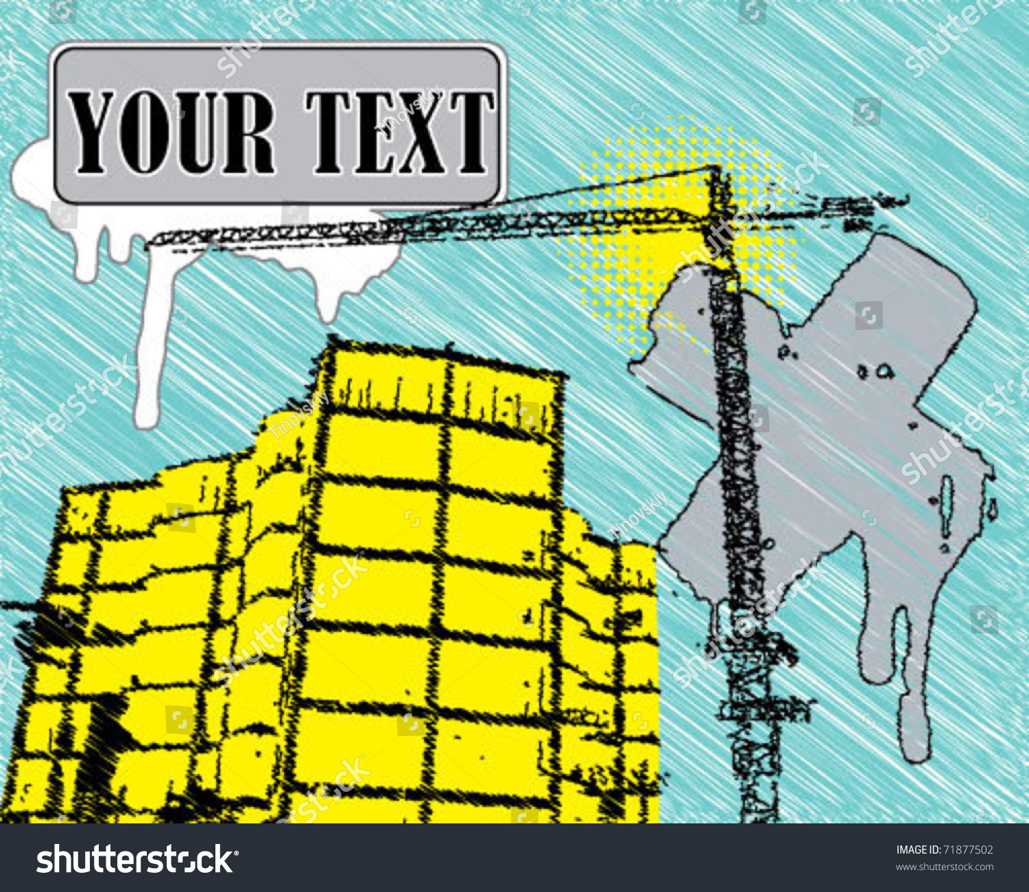 Image Silhouette Elevating Crane Vector Illustration Stock Vector ... Image Silhouette Elevating Crane Vector Illustration Stock Vector ...