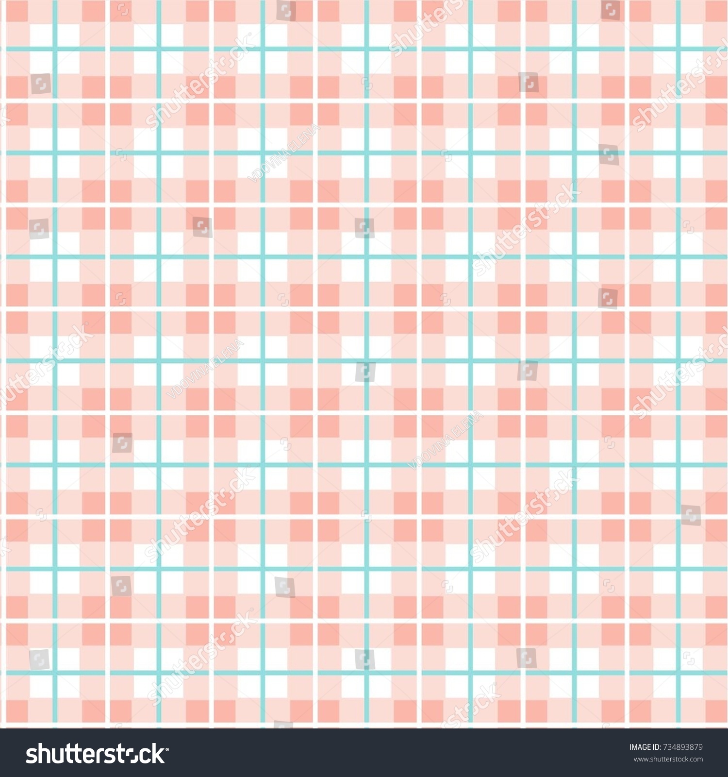 Checkered Pattern Small Squares Seamless Background Stock Vector ...