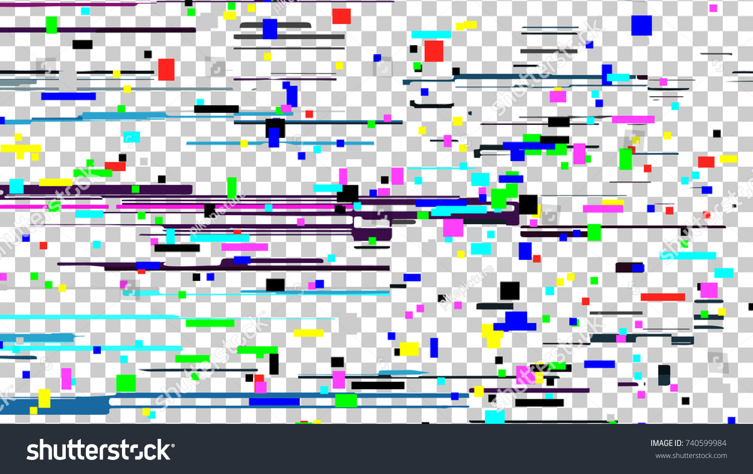 Glitch Pattern Noise Texture Vector Static Stock Vector (Royalty Free ...