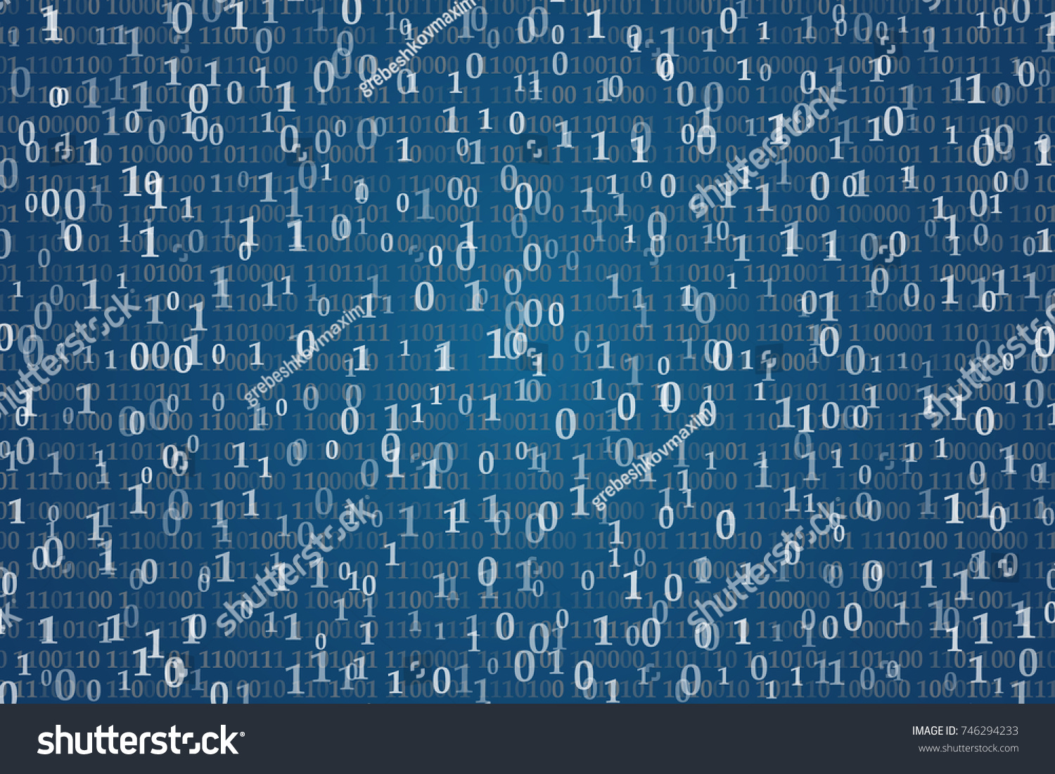 Technology Concept Hex Code Digital Background Stock Vector (Royalty ...
