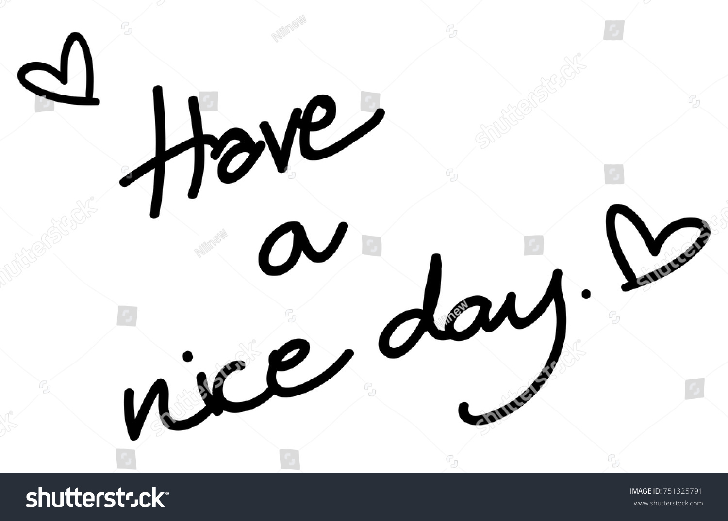 Vektor Stok Vector Illustration Have Nice Day Lettering (Tanpa Royalti ... Vektor Stok Vector Illustration Have Nice Day Lettering (Tanpa Royalti ...